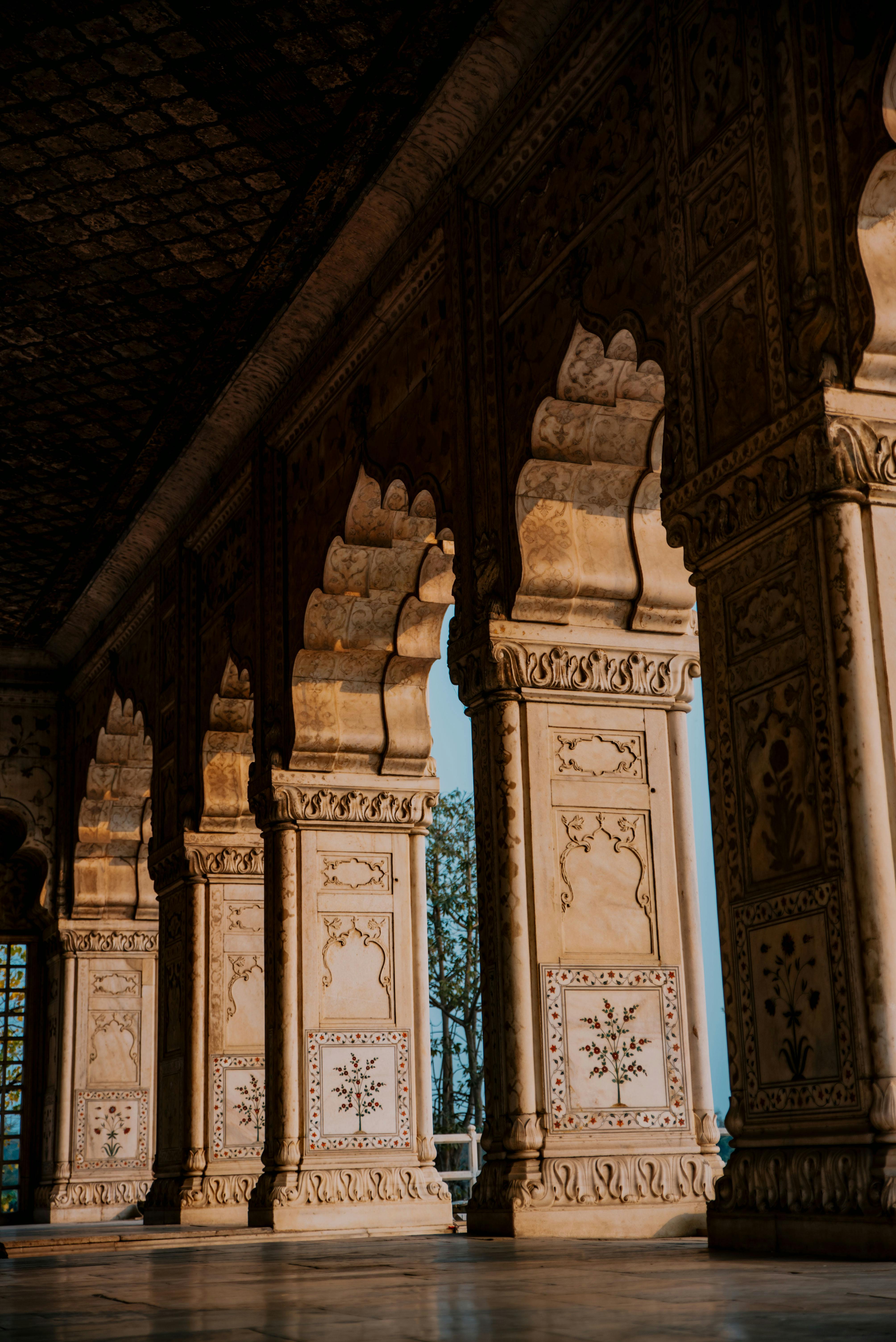 Red Fort Architecture Mughal Design · Free Stock Photo