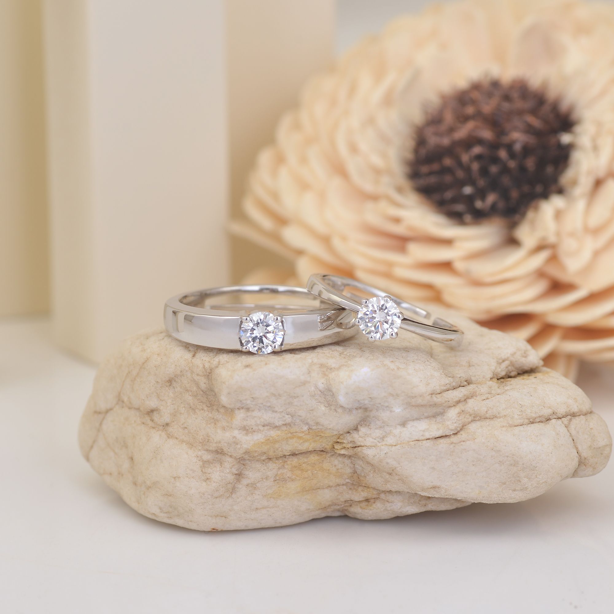 Two Rings on a Rock · Free Stock Photo