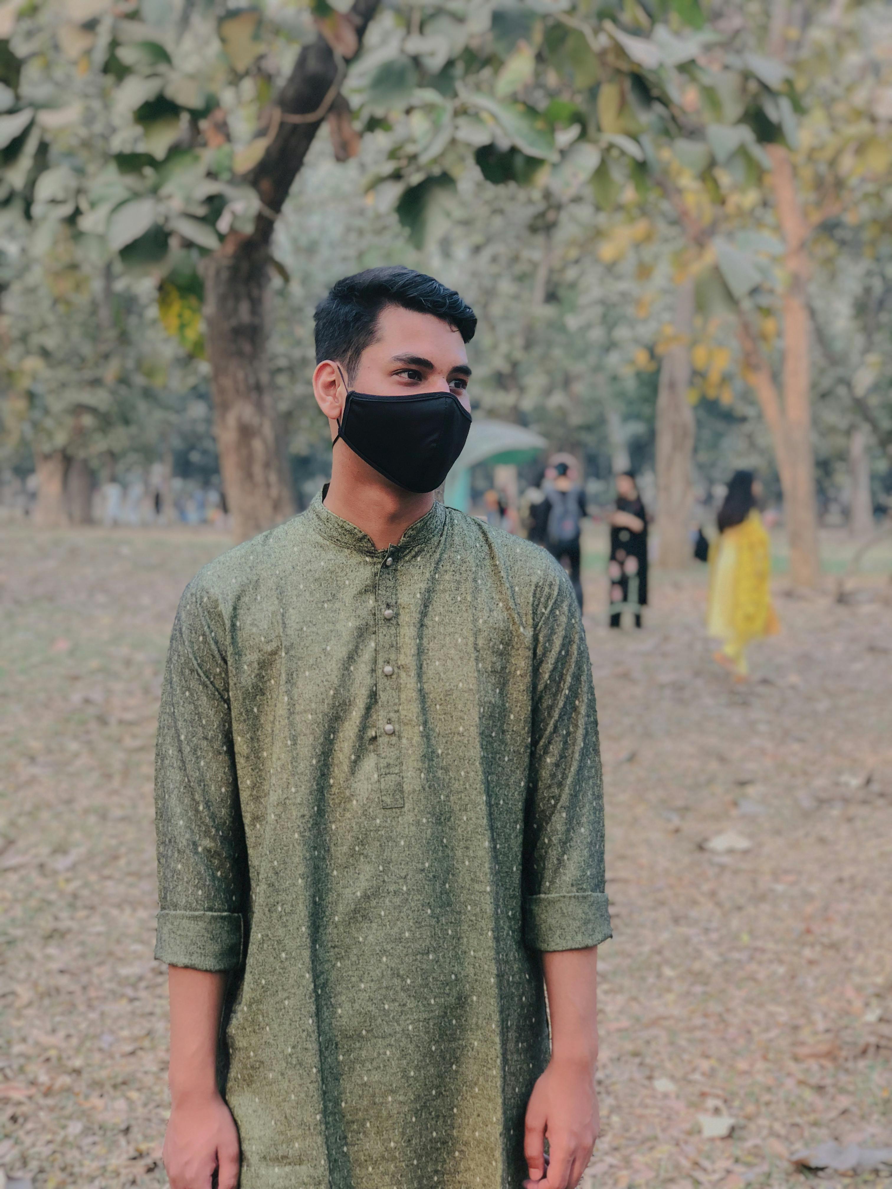 A Man Wearing a Face Mask · Free Stock Photo
