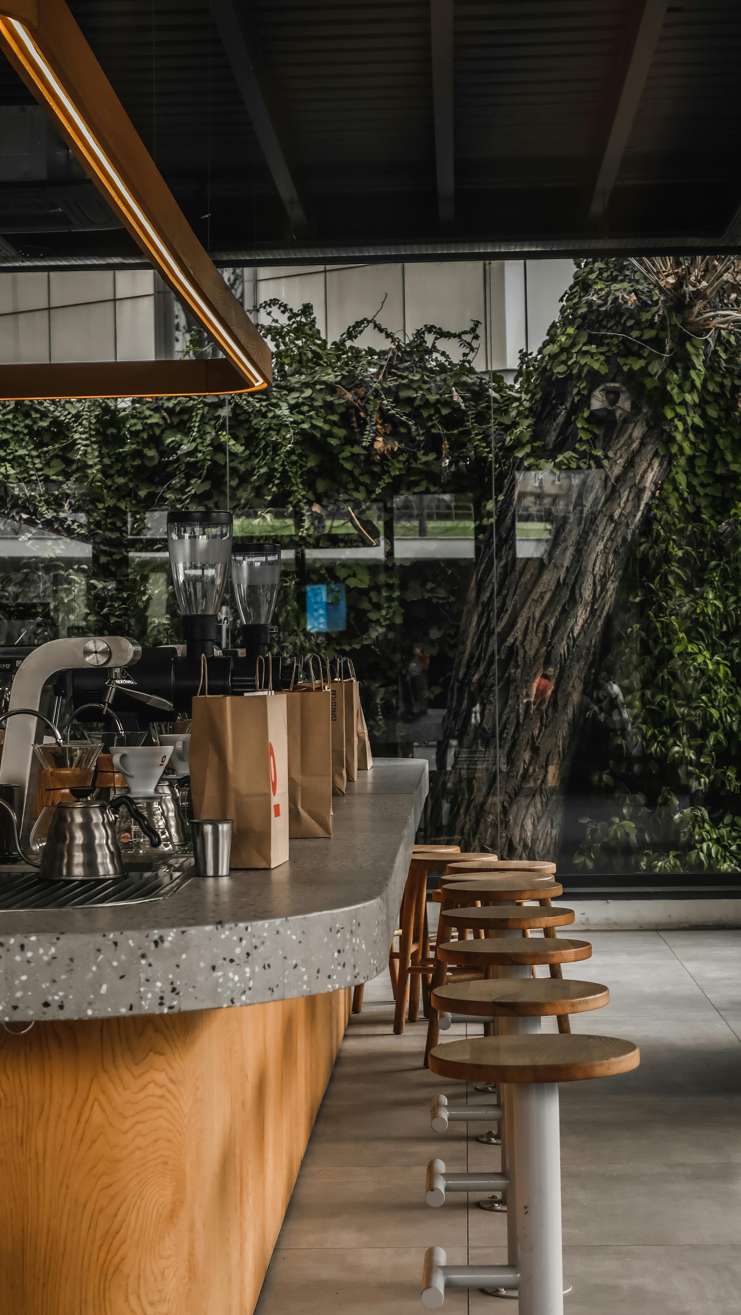 Drink Bar With Foods On Counter Top · Free Stock Photo