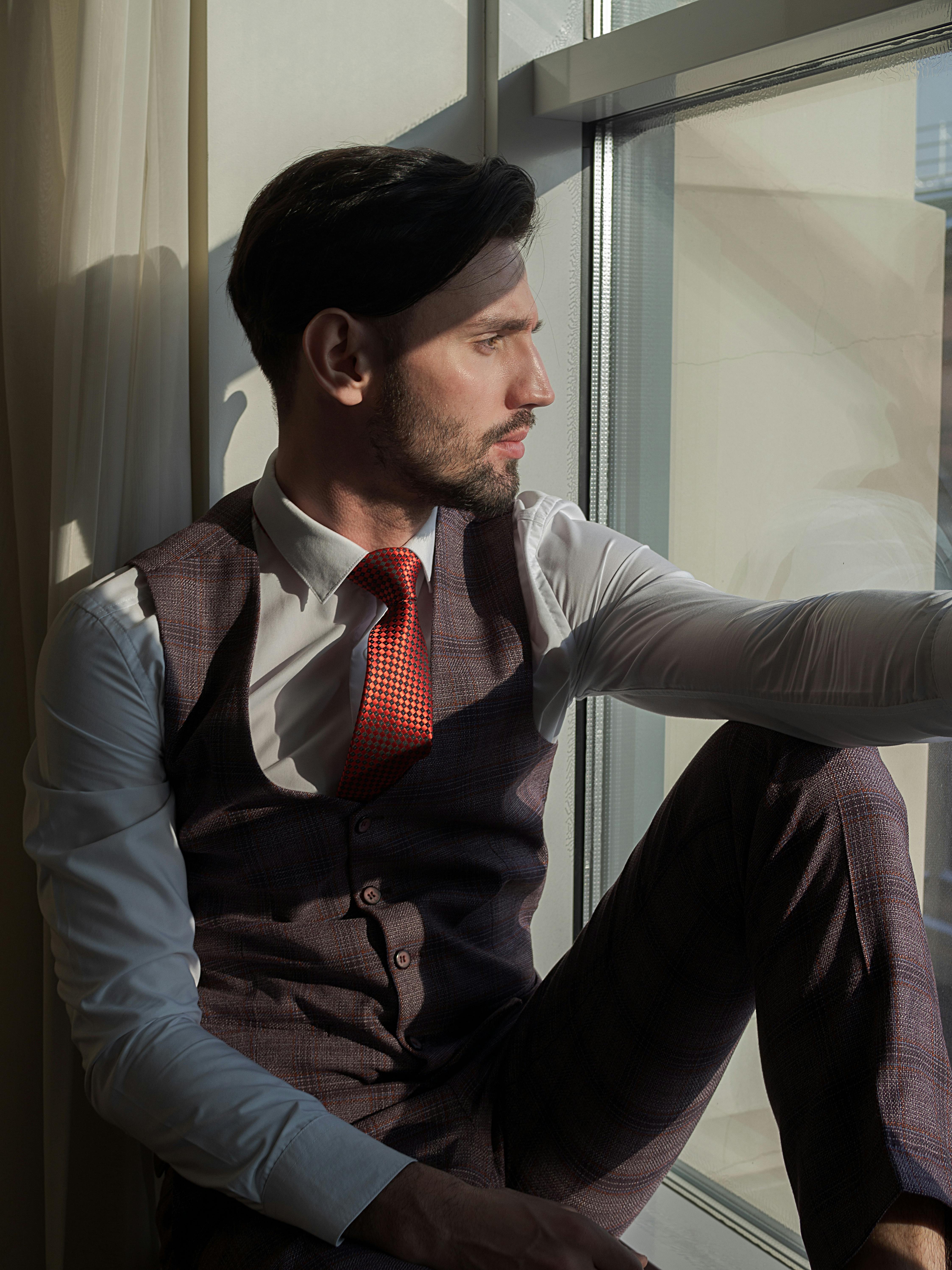 Smiling Man Drawing · Free Stock Photo