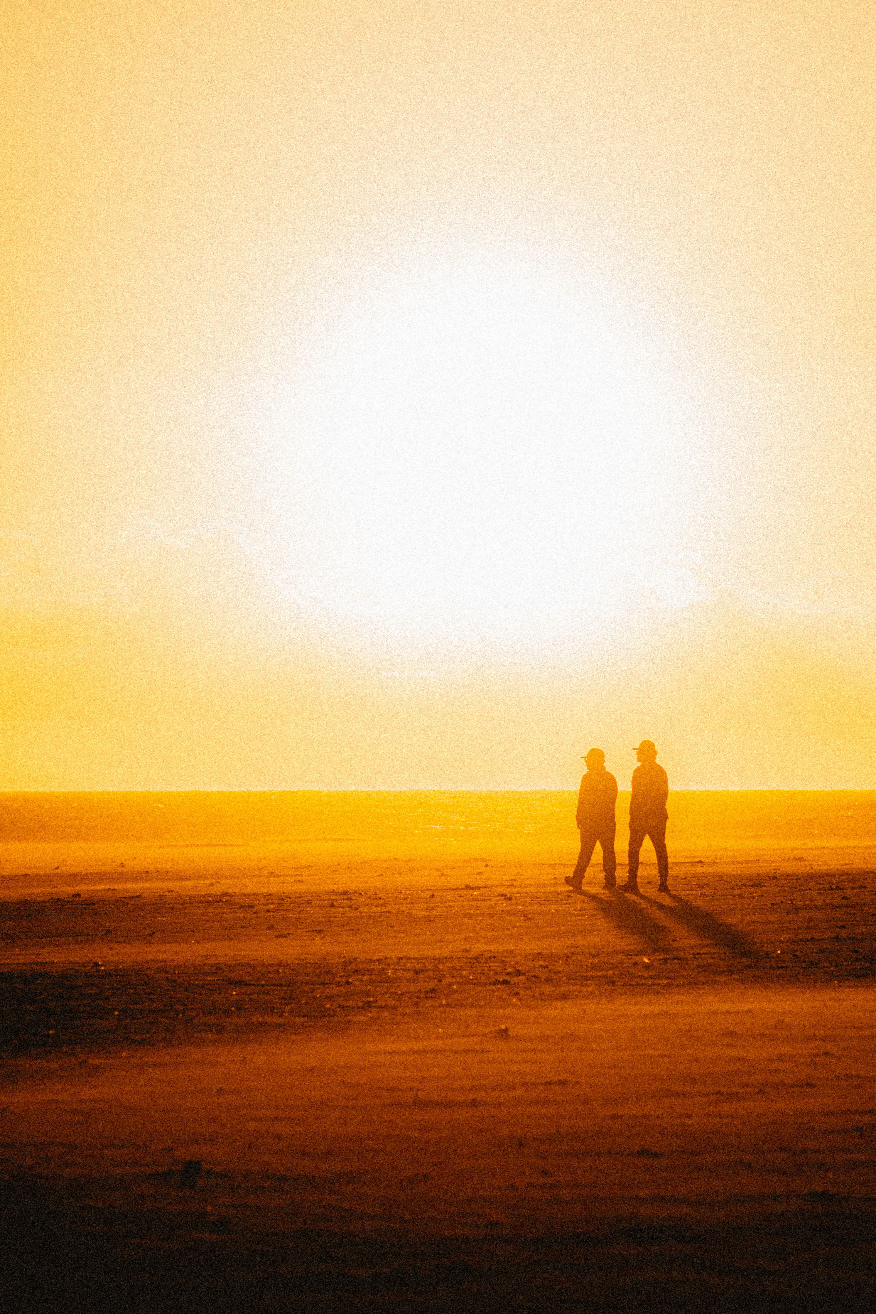 Silhouettes at Sunrise · Free Stock Photo