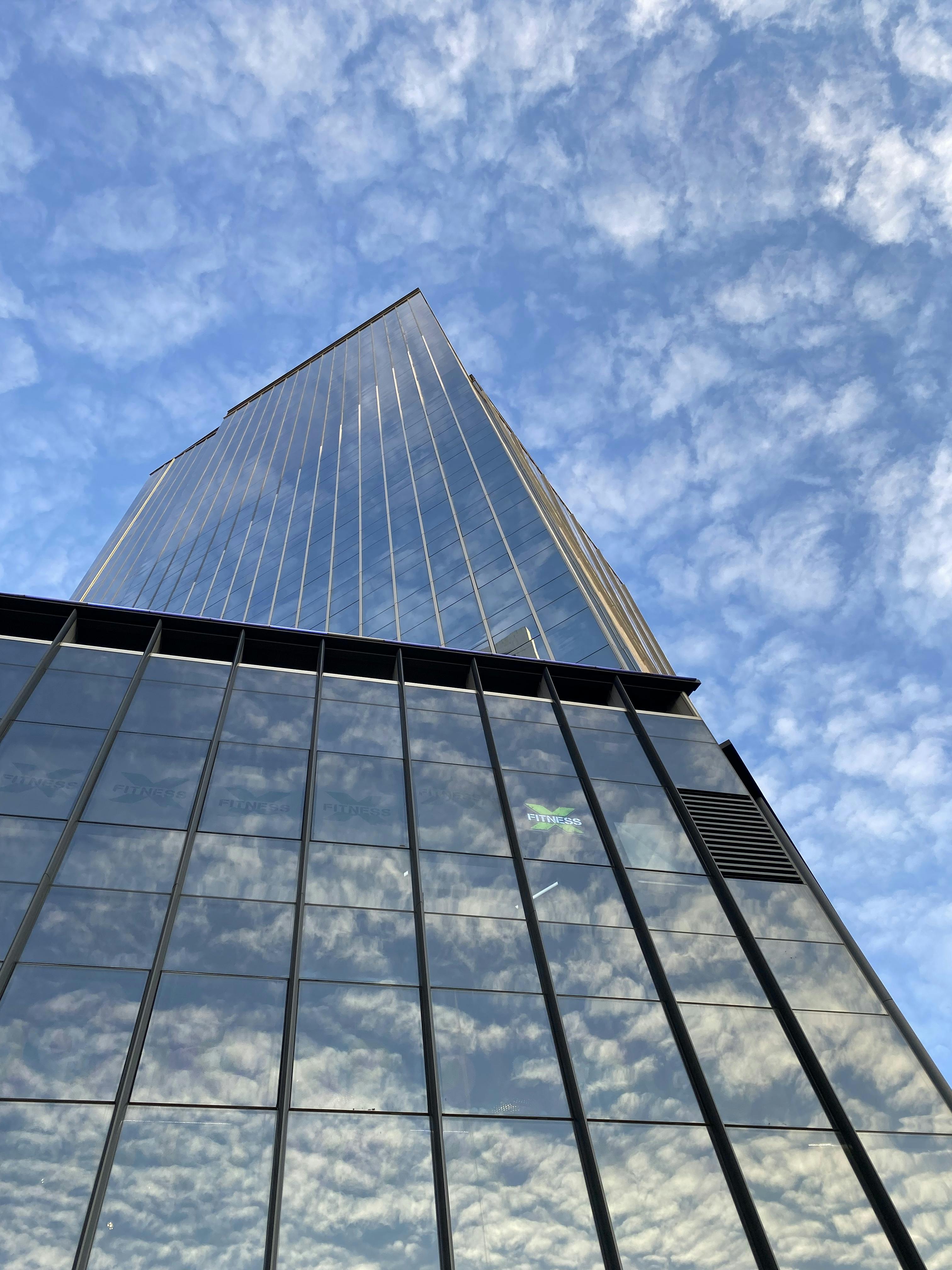 A Connection between Two Buildings in City · Free Stock Photo