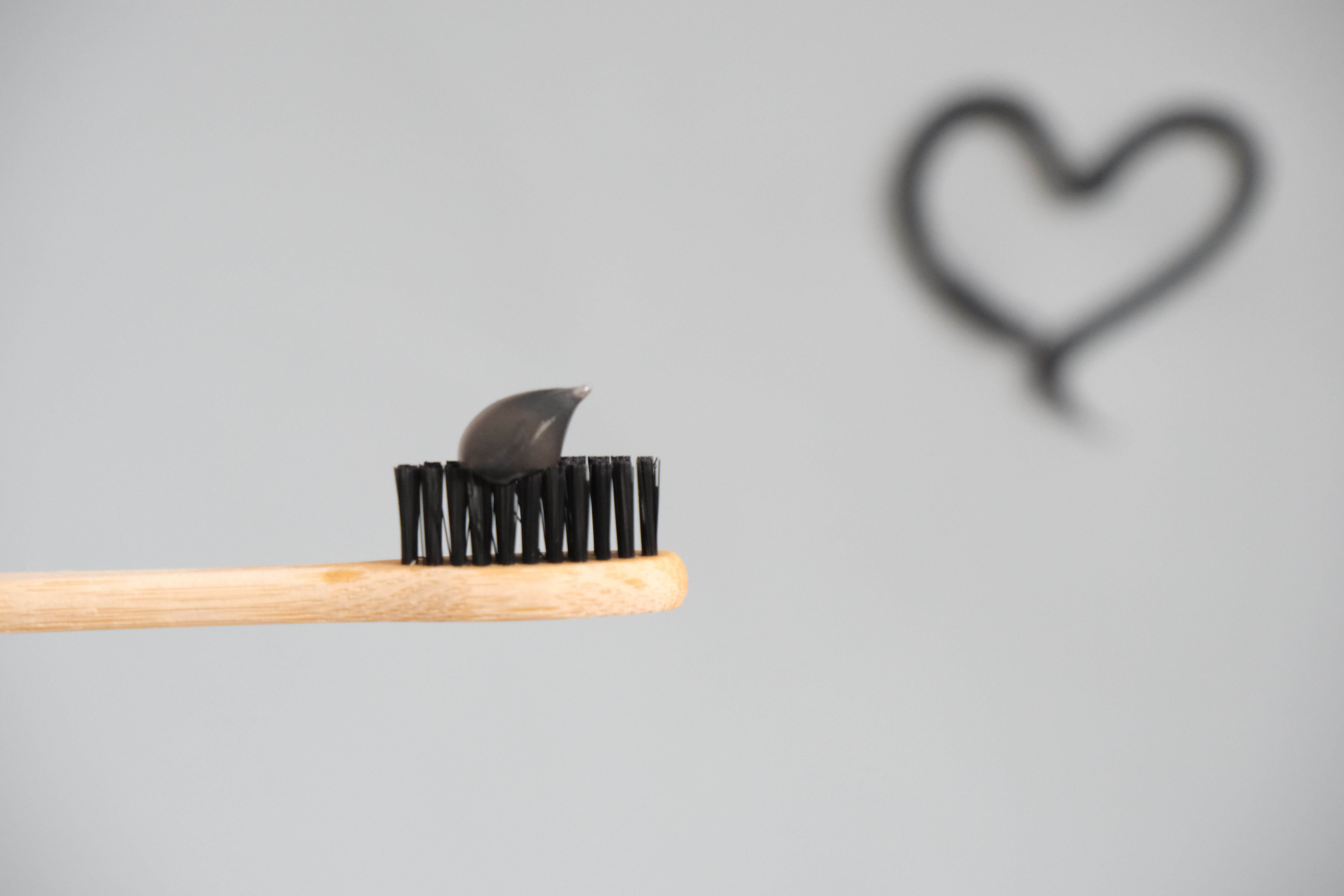 Word Smile Drawn with Toothpaste · Free Stock Photo