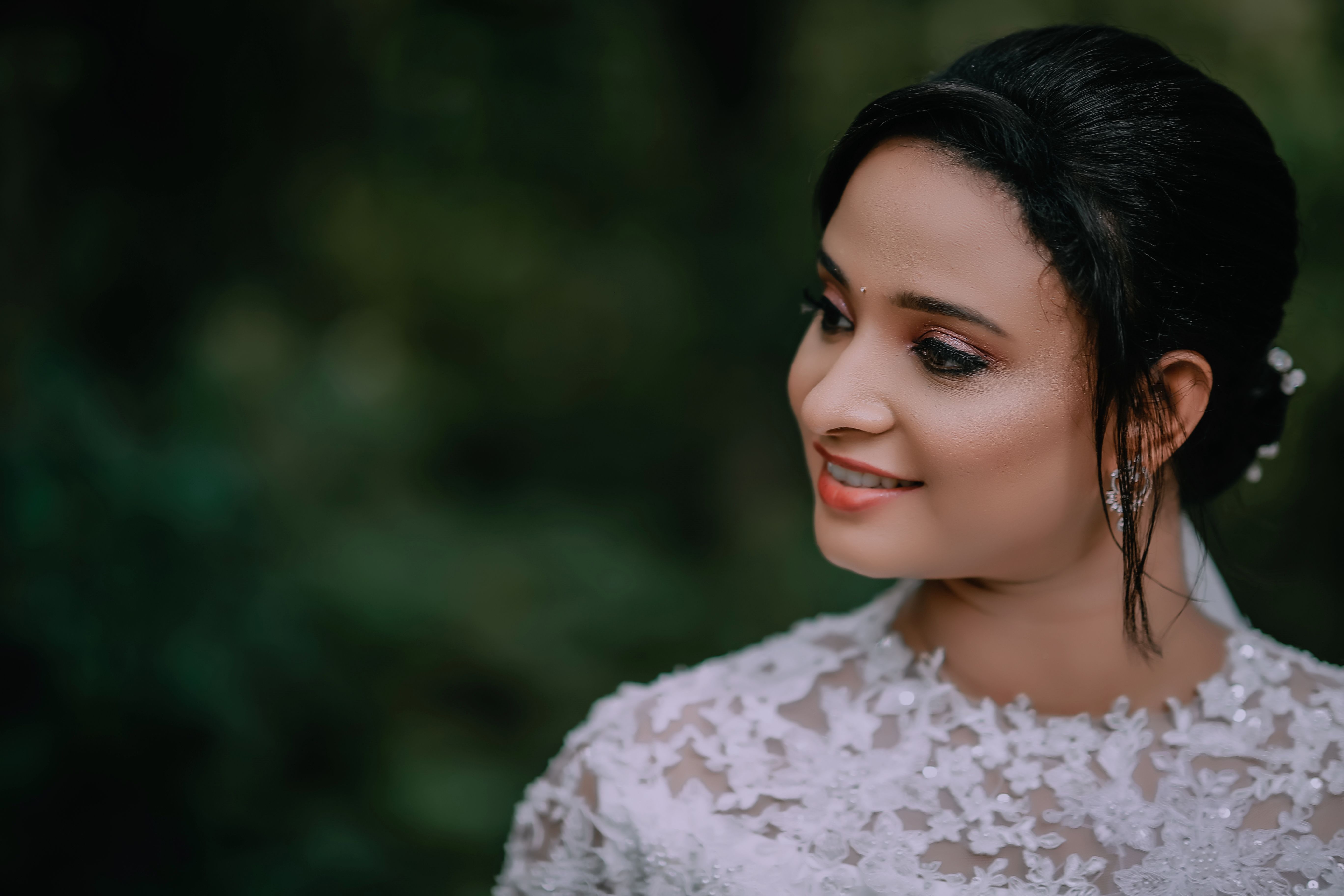Smiling Woman on Wedding · Free Stock Photo