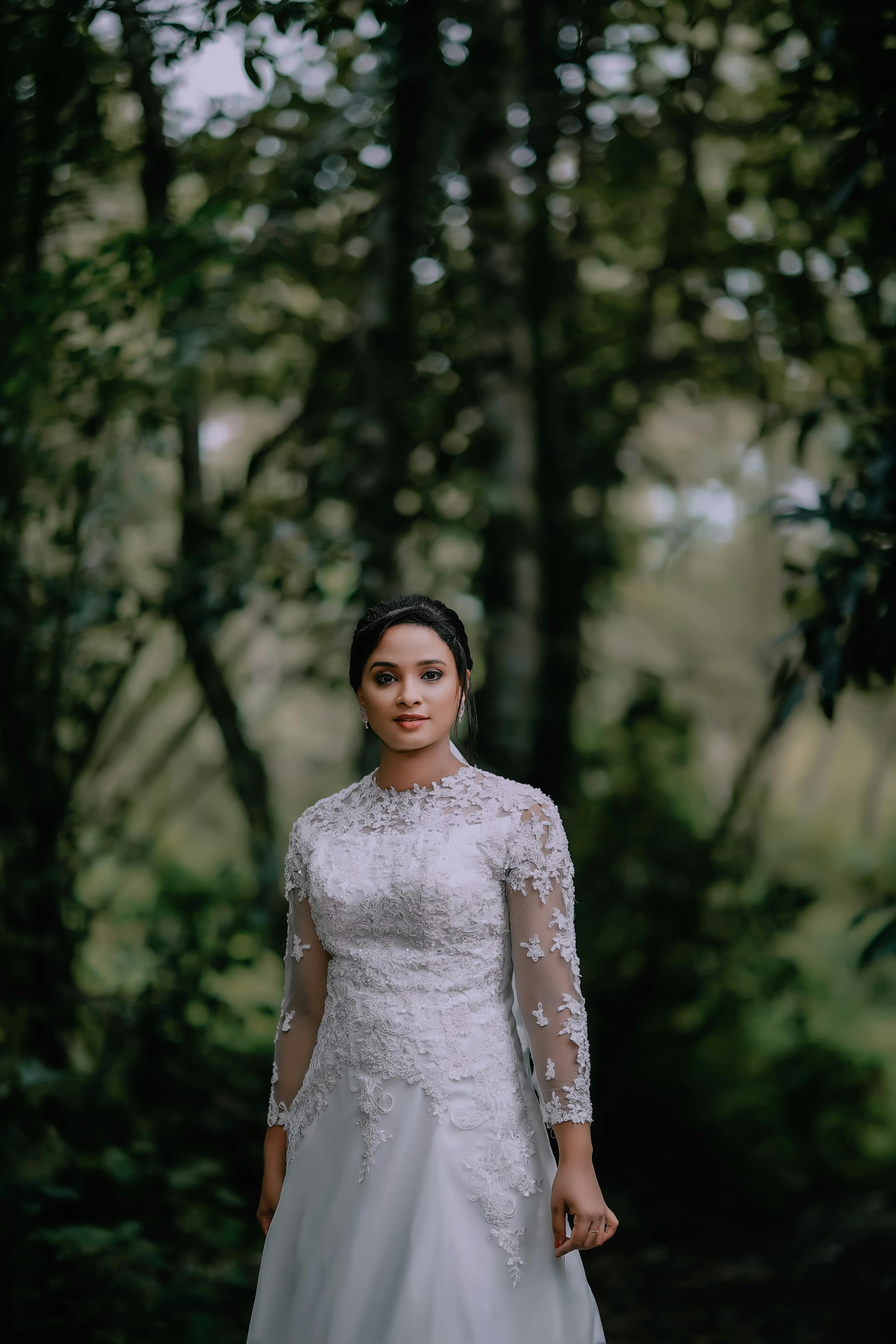 Bride in Wedding Dress · Free Stock Photo