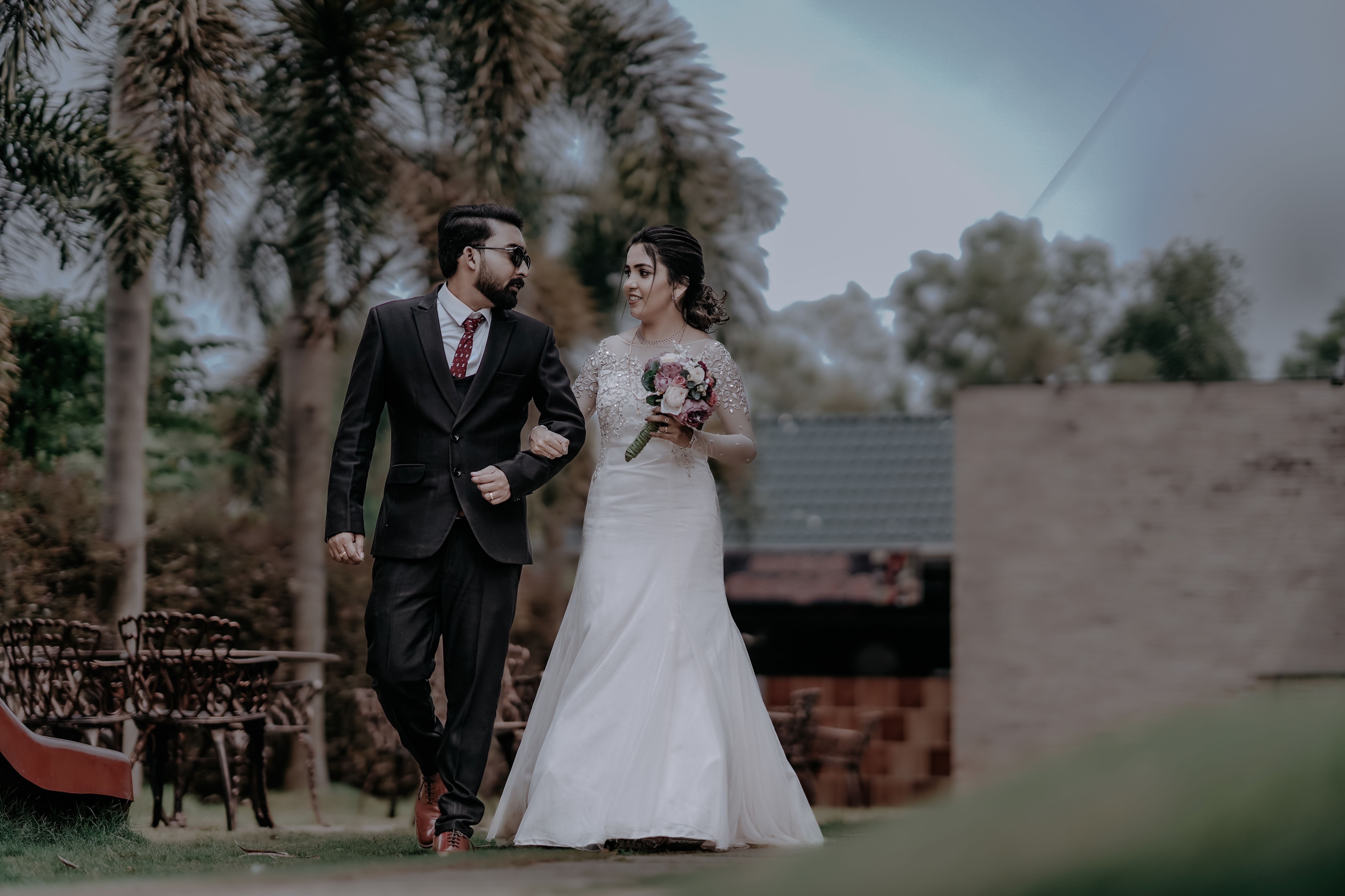 Happy Newlywed Couple · Free Stock Photo