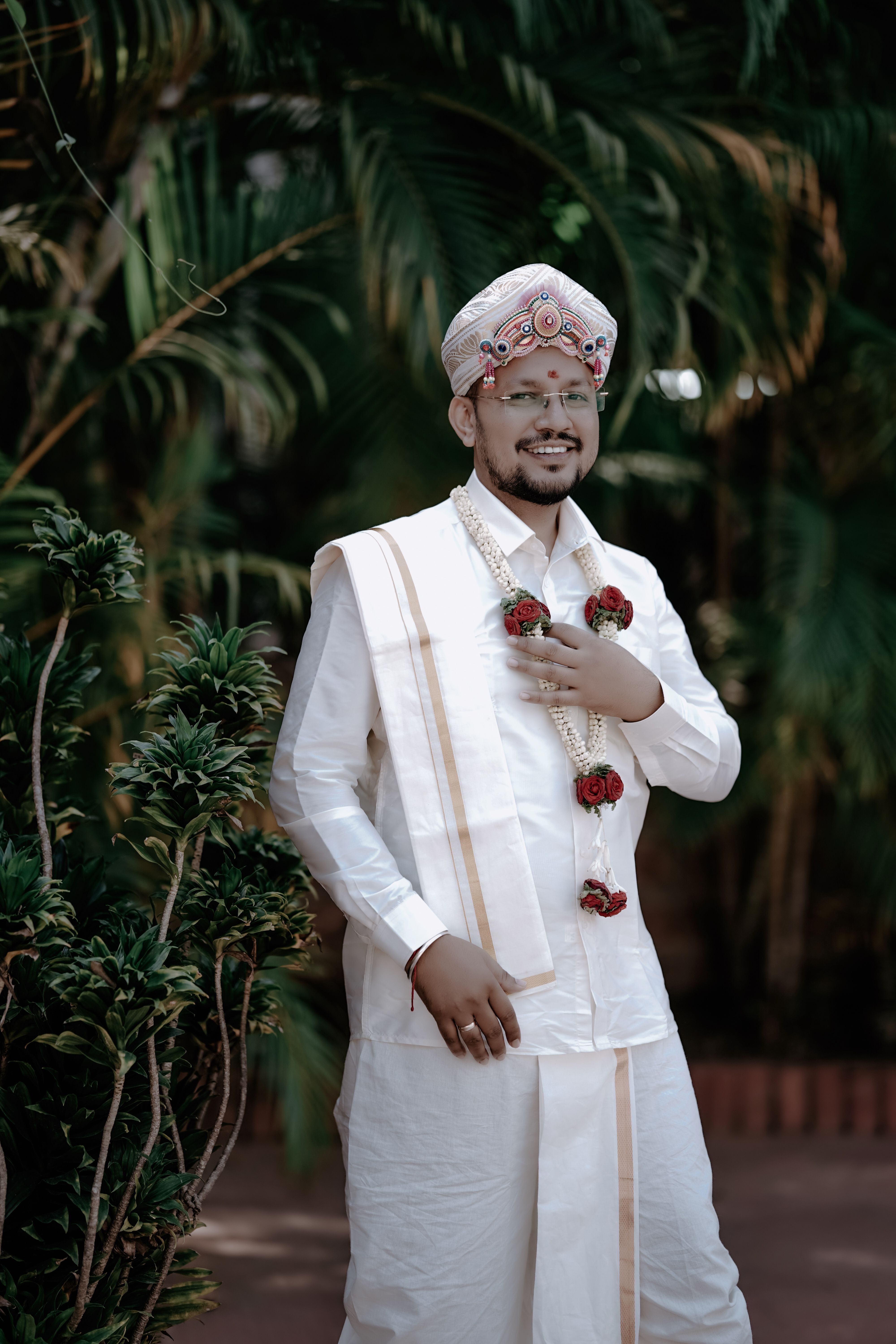 A Groom Wearing Traditional Sherwani · Free Stock Photo