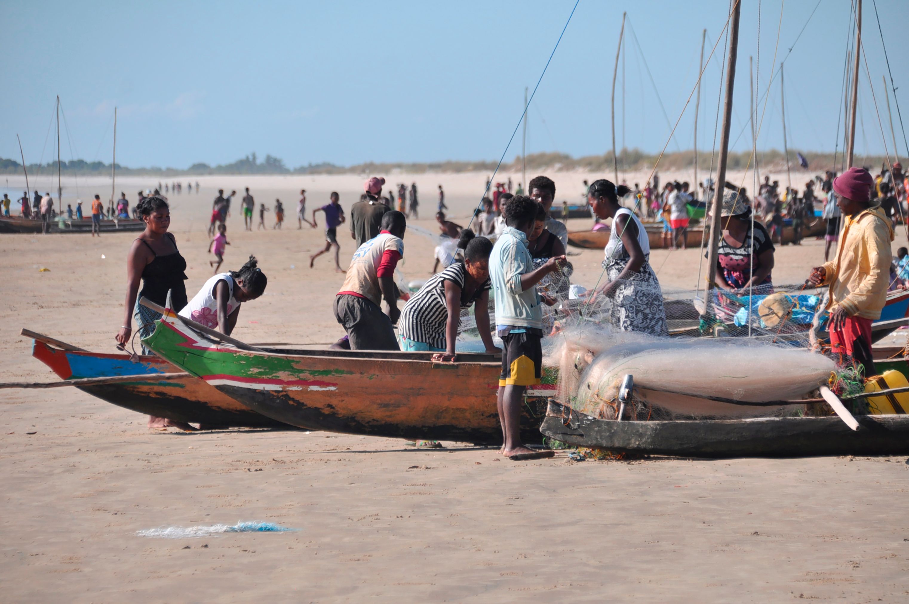 Fishing Boats on Beach · Free Stock Photo