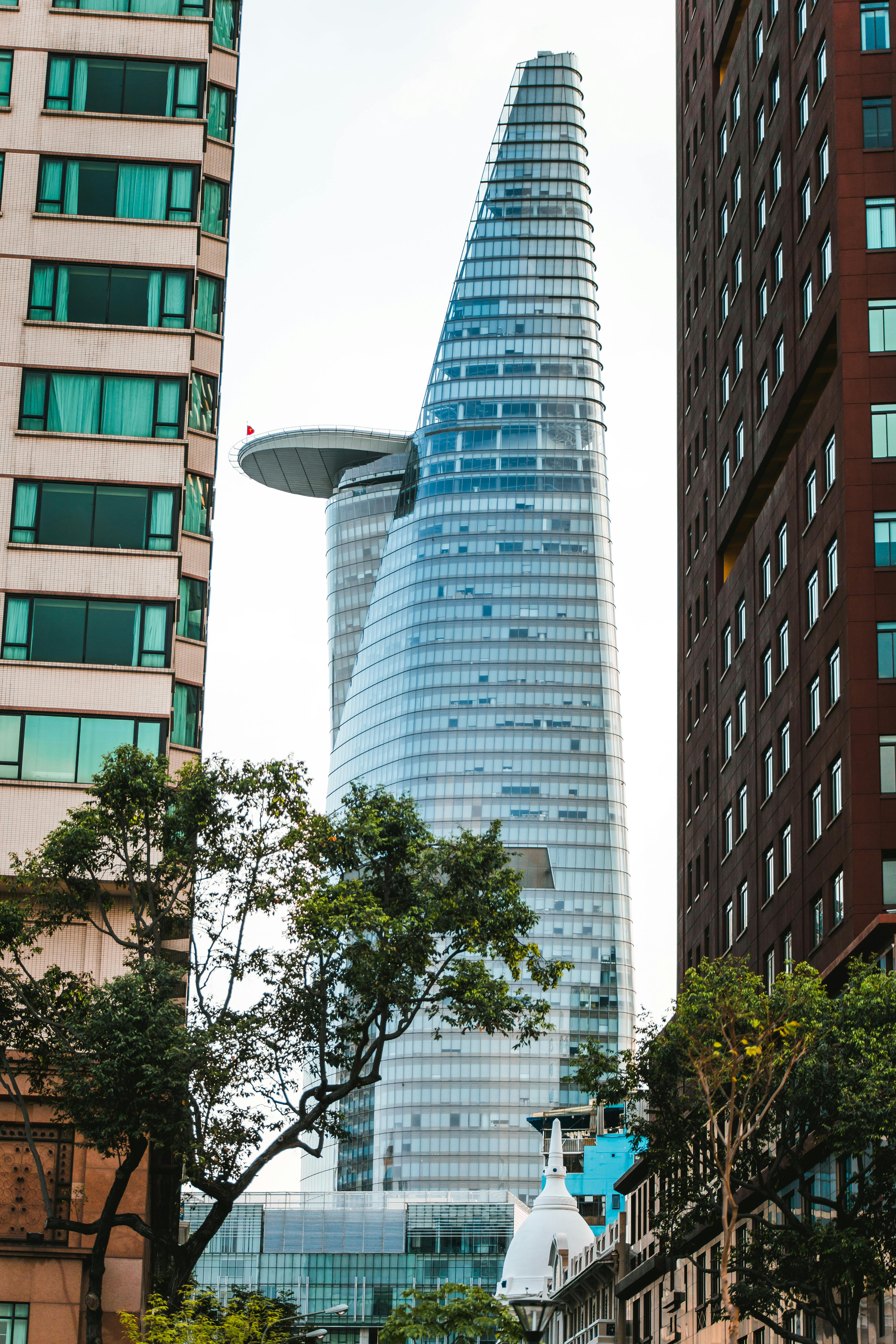 Bitexco Financial Tower Facade, Ho Chi Minh City, Vietnam · Free Stock ...