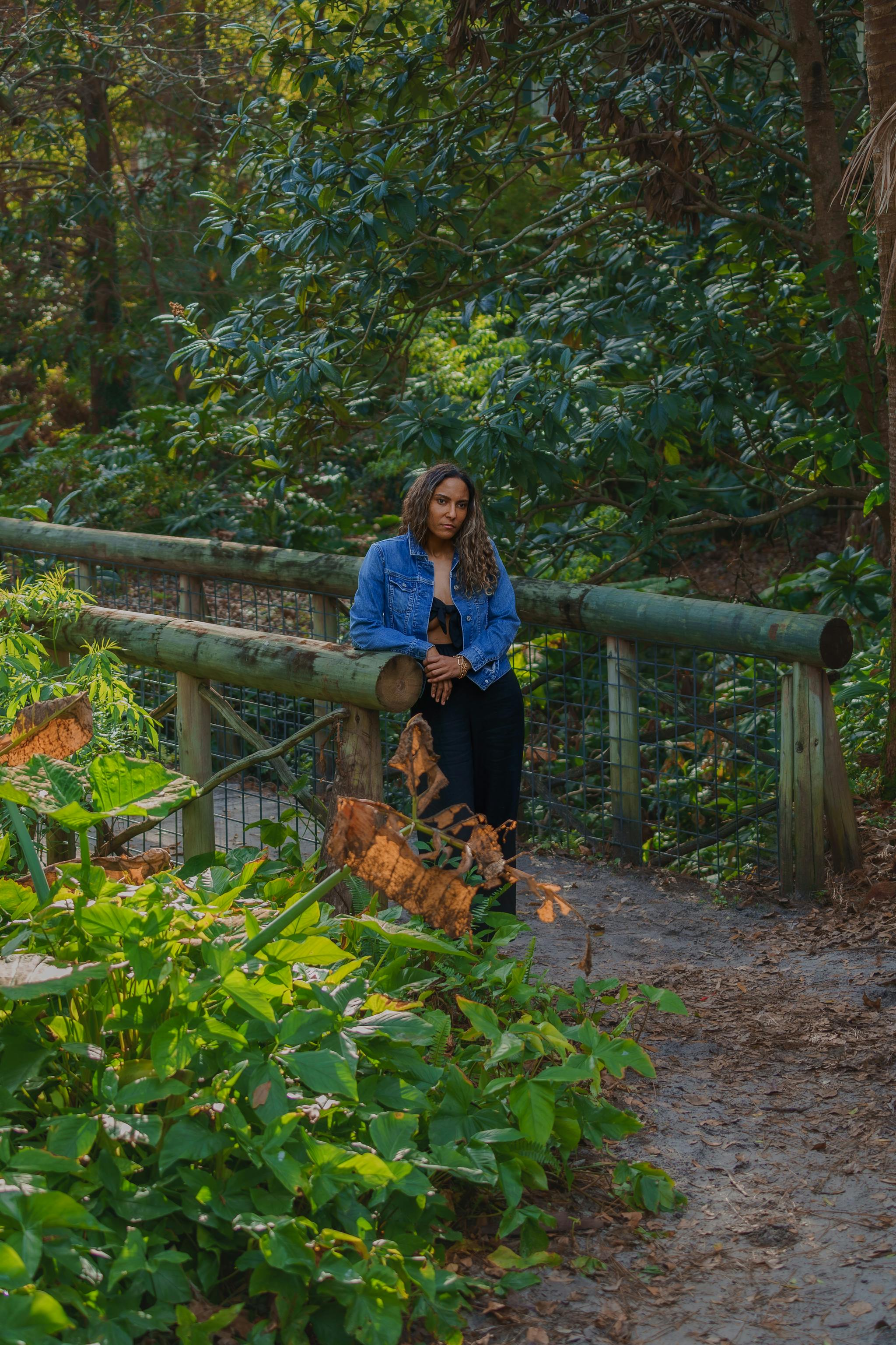 Man Posing by a Railing · Free Stock Photo