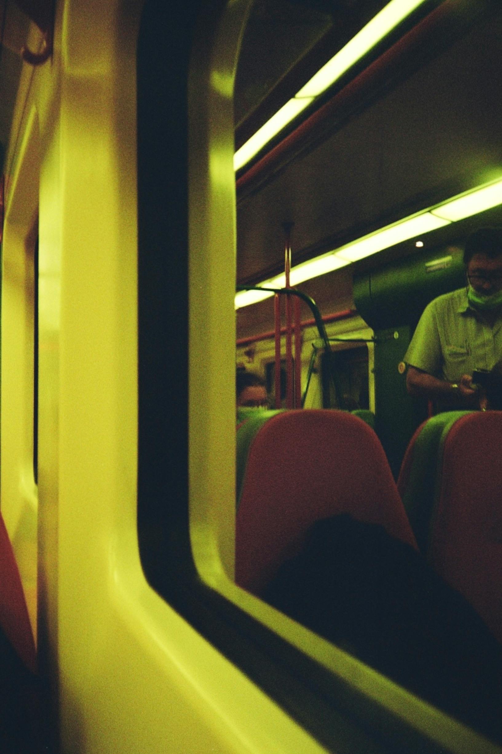 Train Window Reflection · Free Stock Photo
