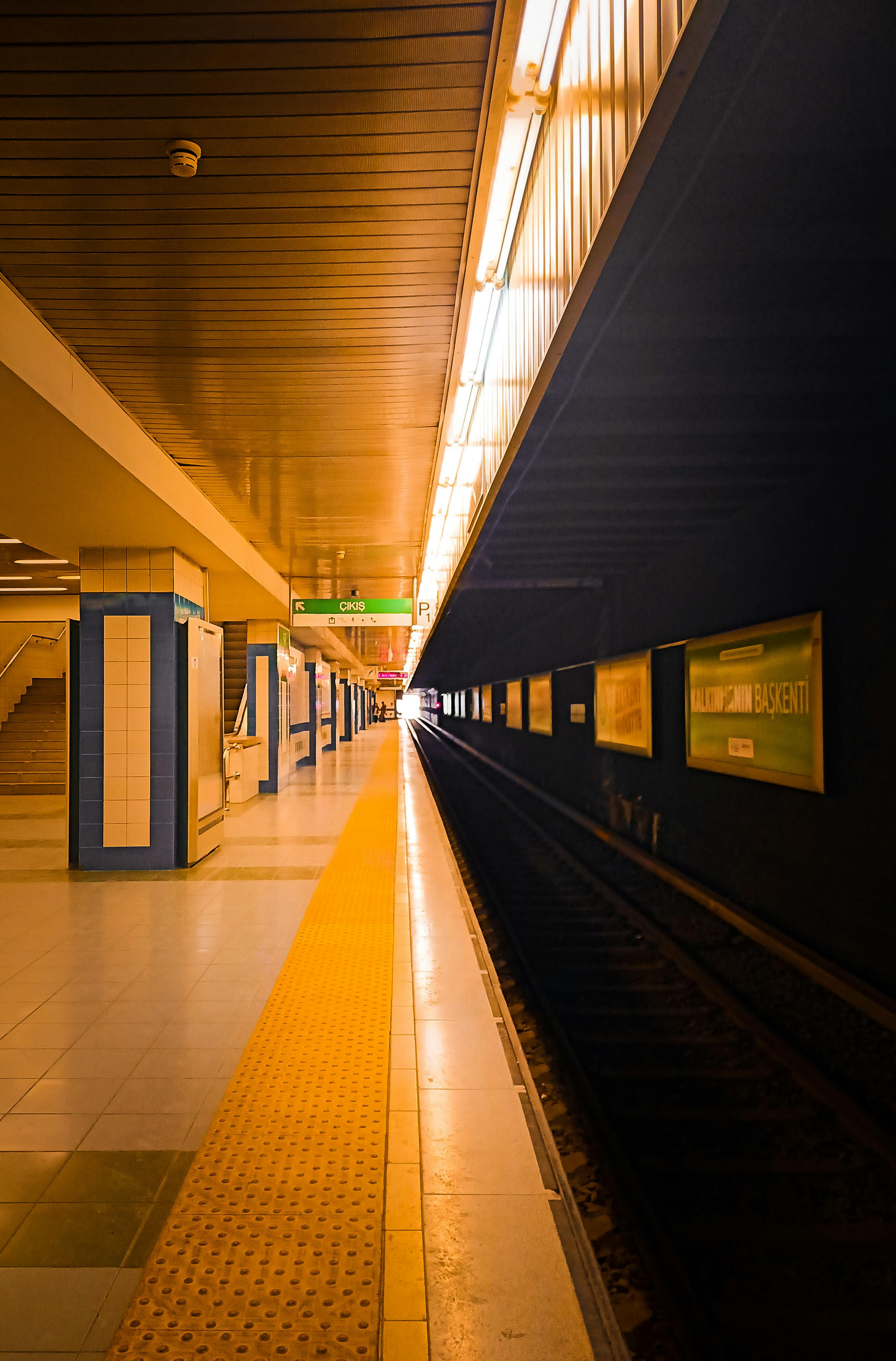 An Empty Subway Station · Free Stock Photo