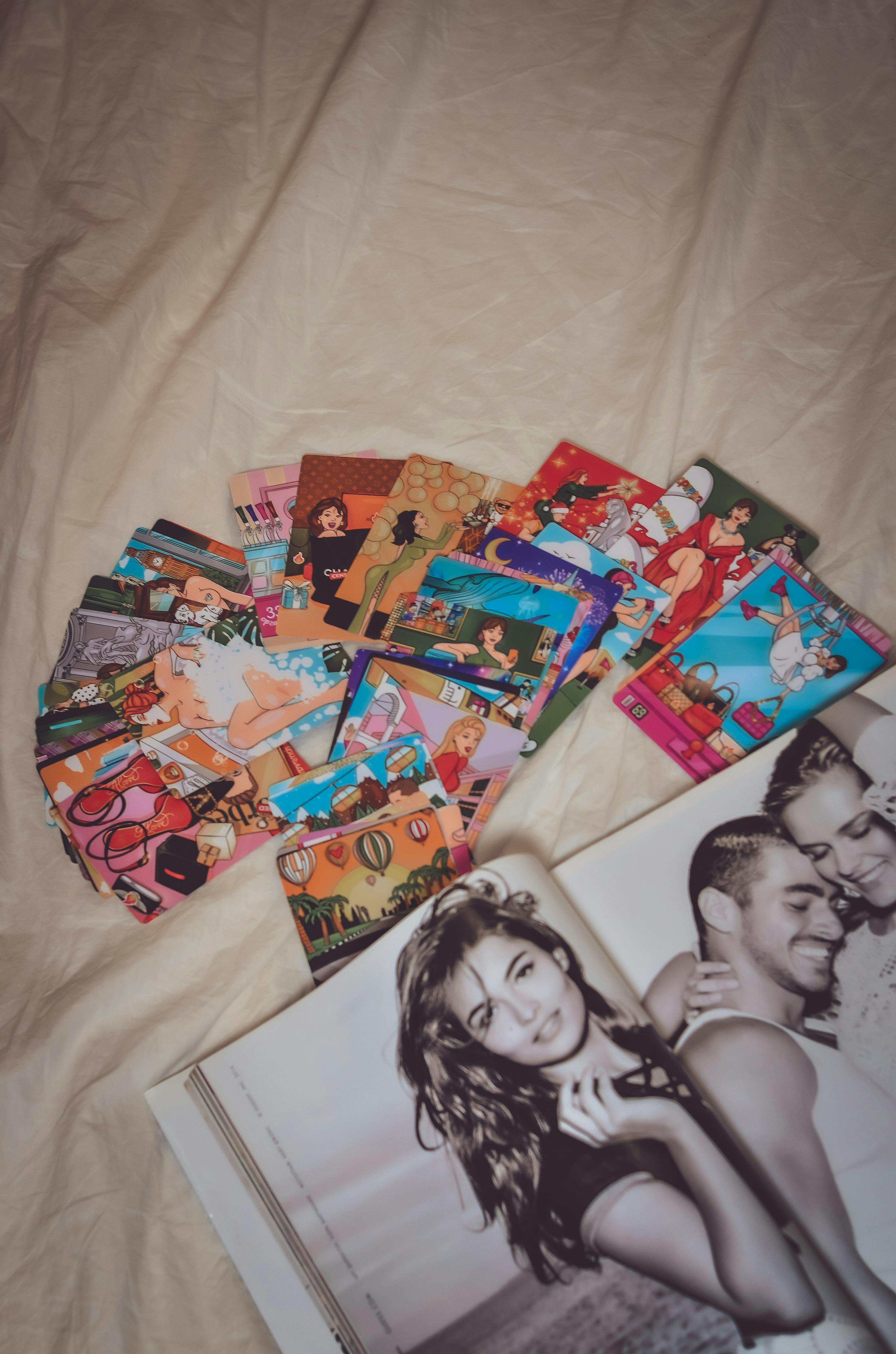 Assorted Postcards · Free Stock Photo
