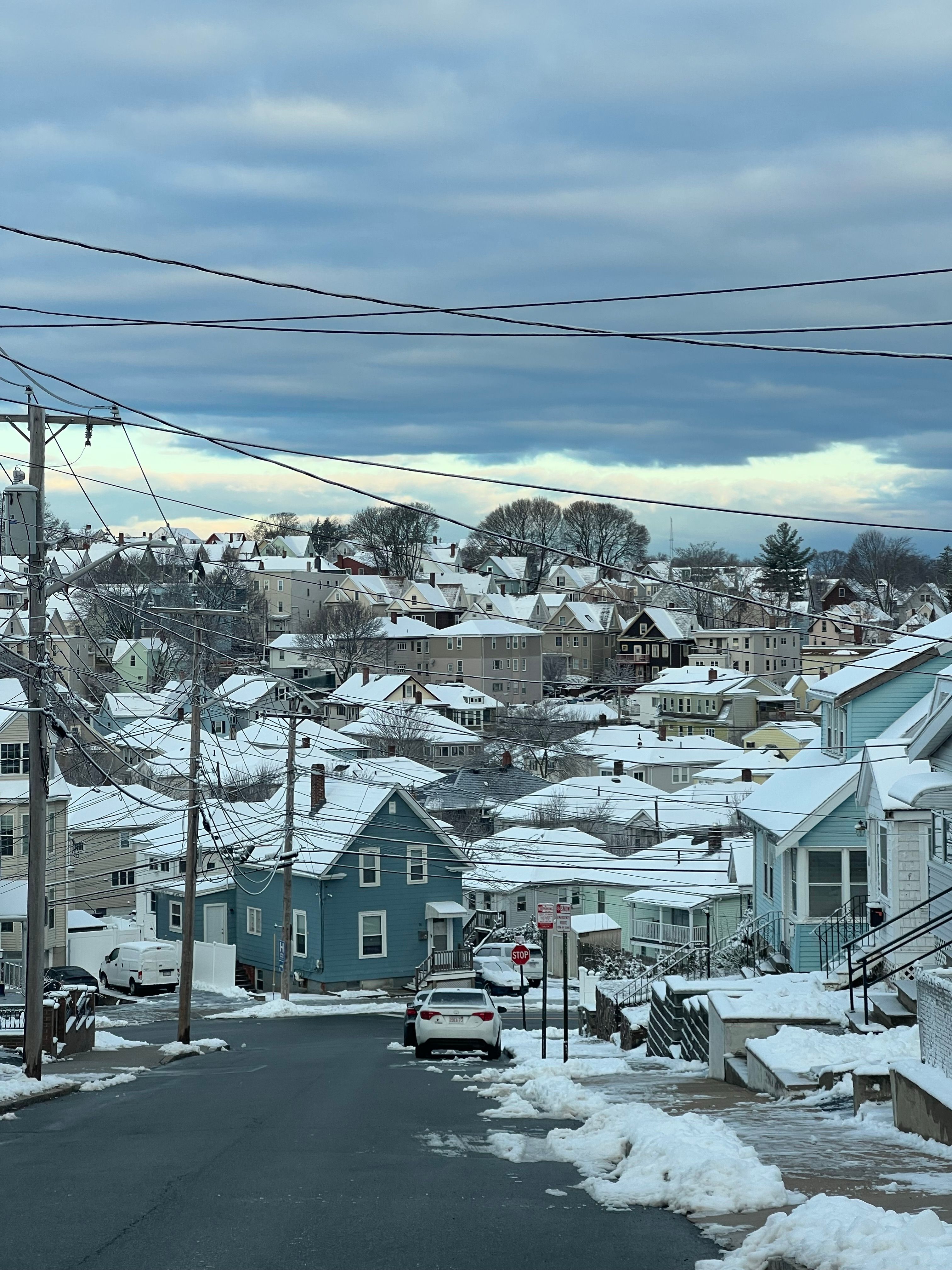 Town in Snow · Free Stock Photo