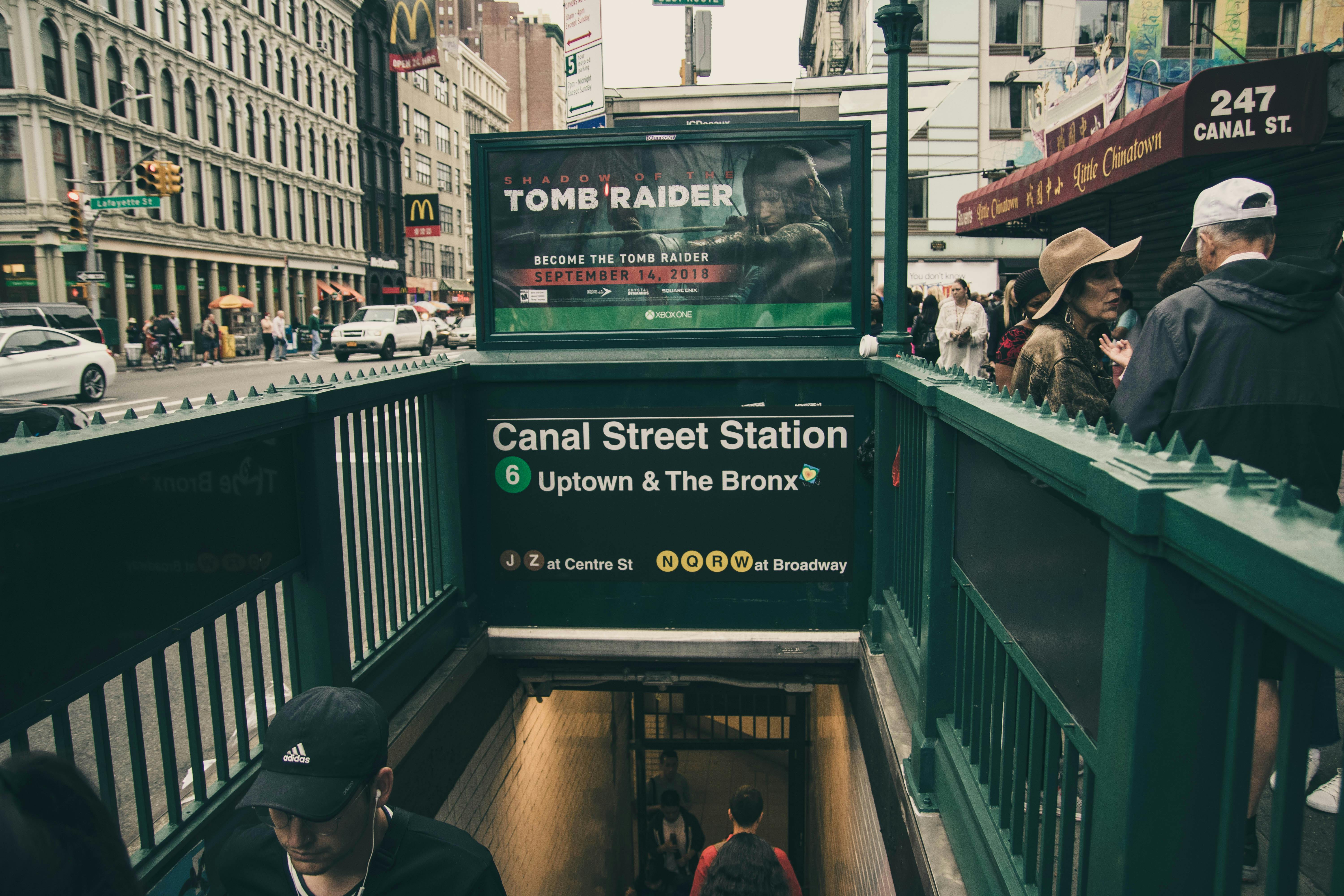 Canal Street Station Signage · Free Stock Photo
