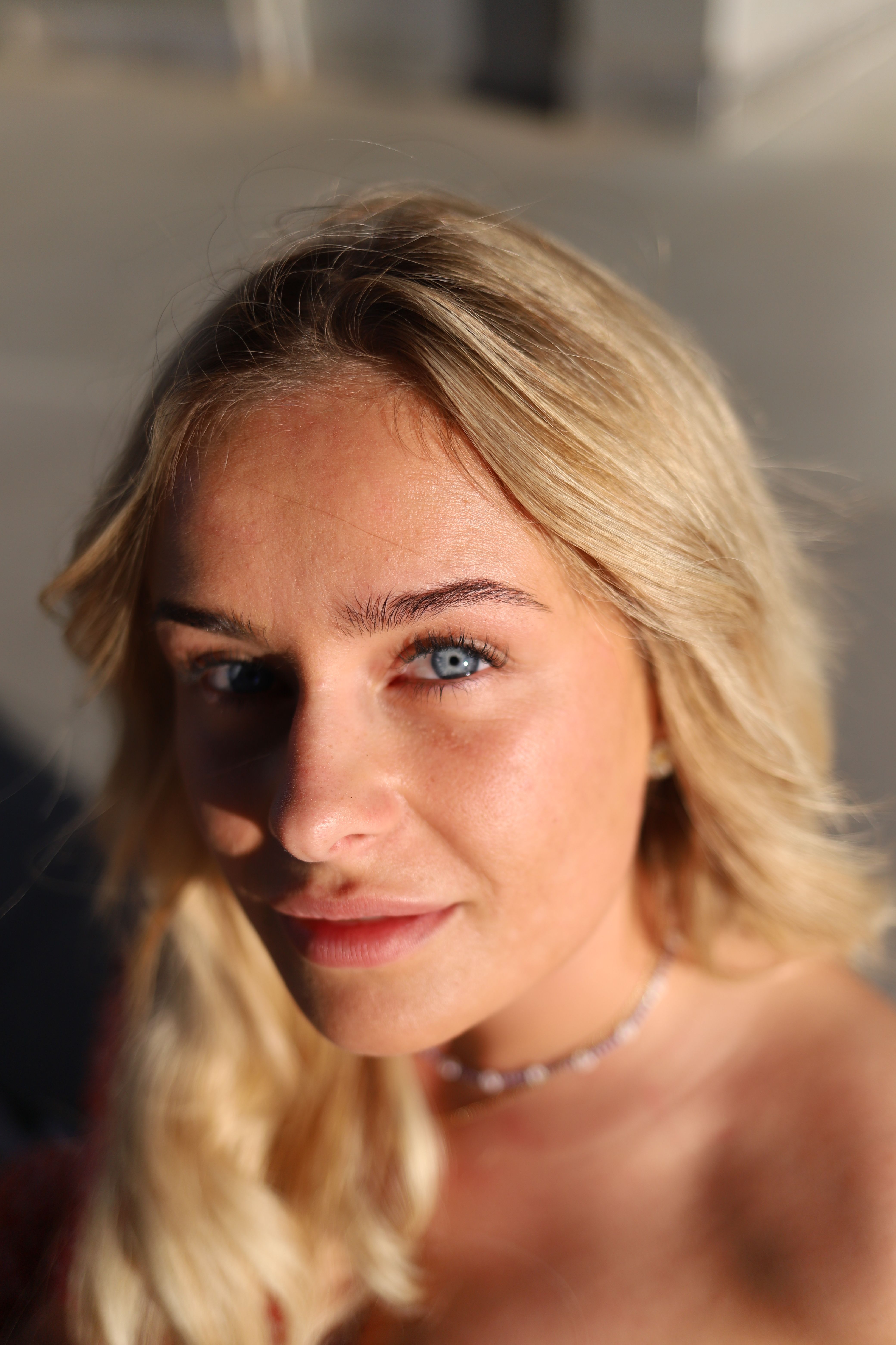 Portrait of Woman with Blue Eyes · Free Stock Photo