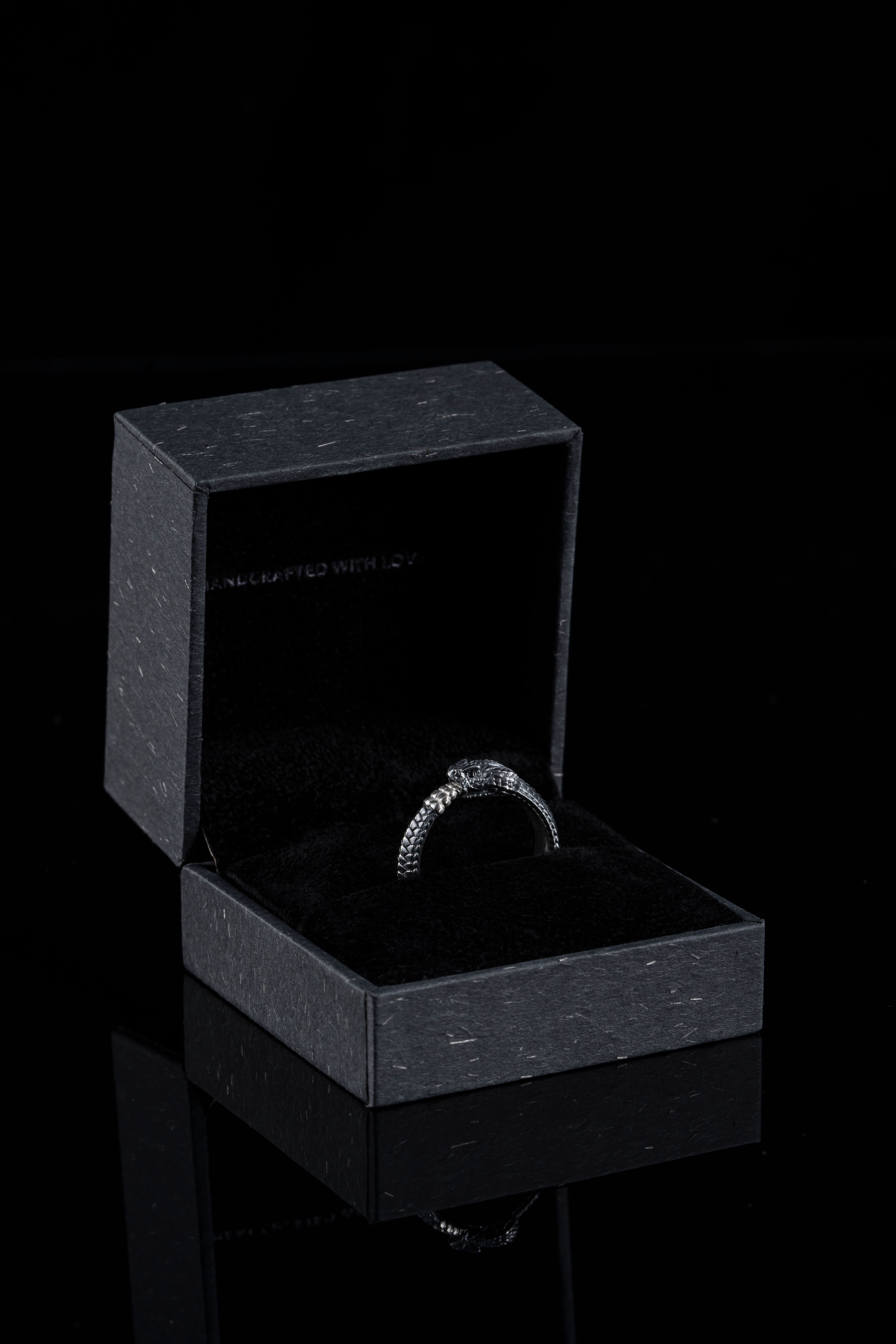 Close Up of Snake Ring in Box · Free Stock Photo