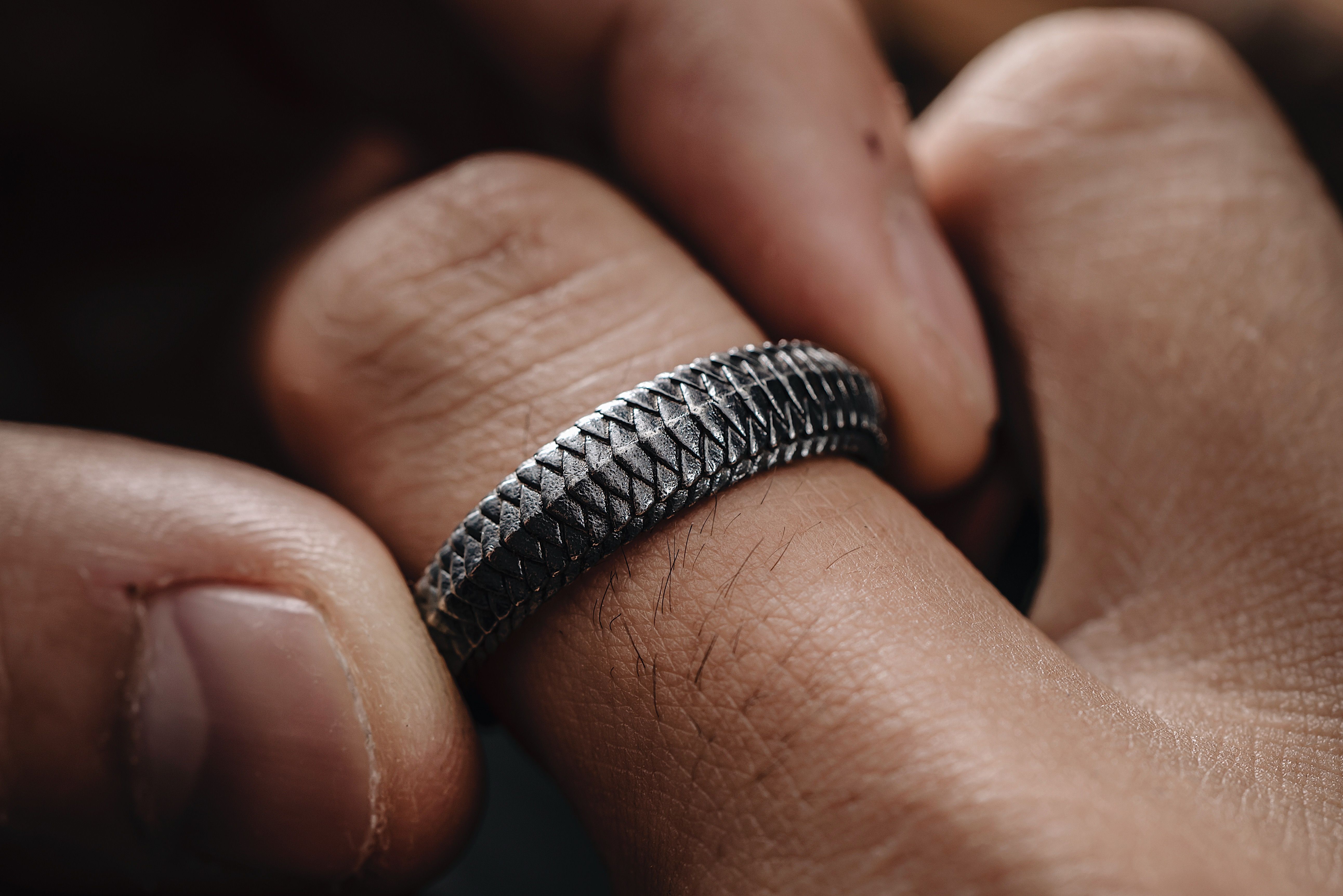 Grayscale Photo of Left Human Palm · Free Stock Photo