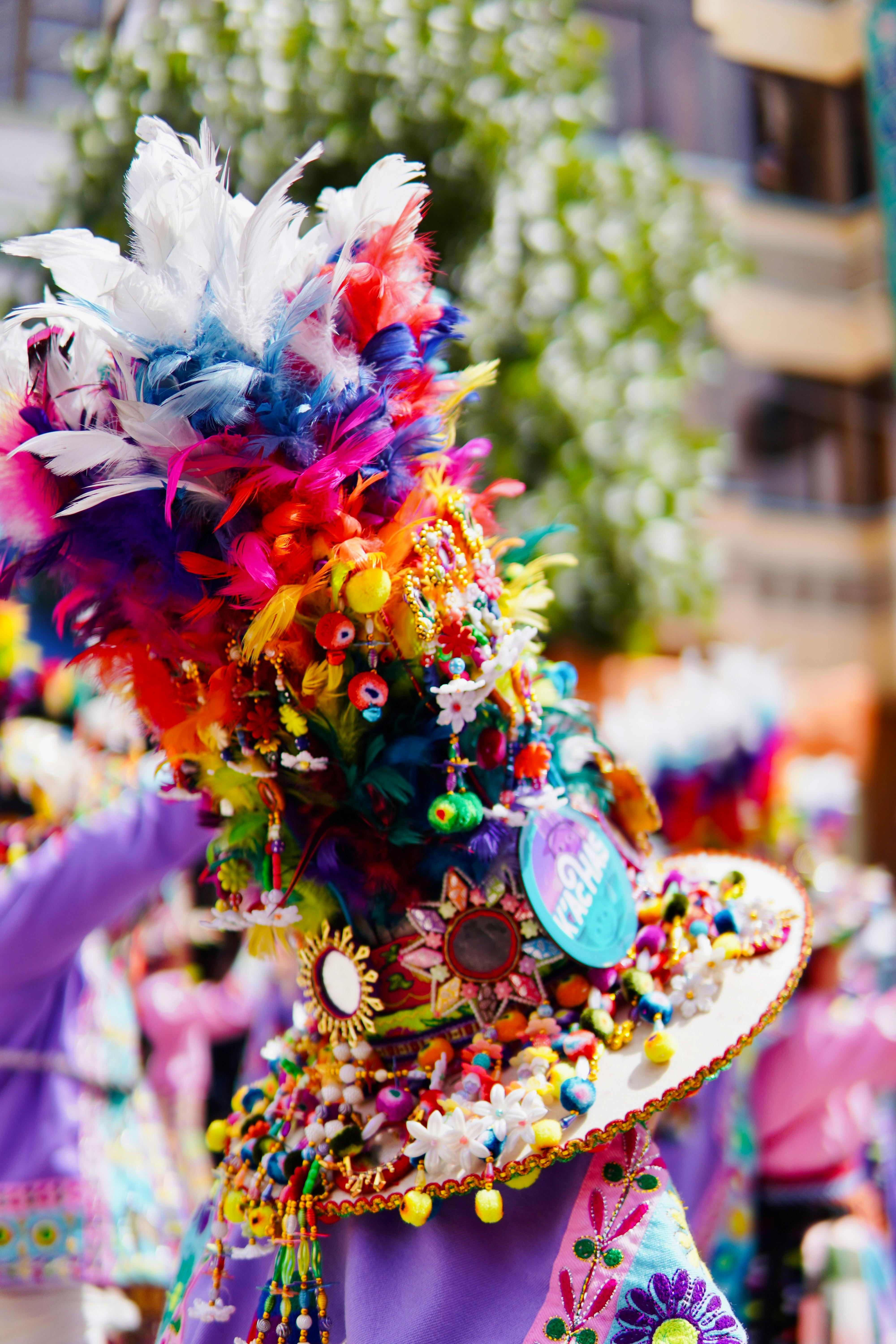 Highly Decorated Colorful Top Hat · Free Stock Photo