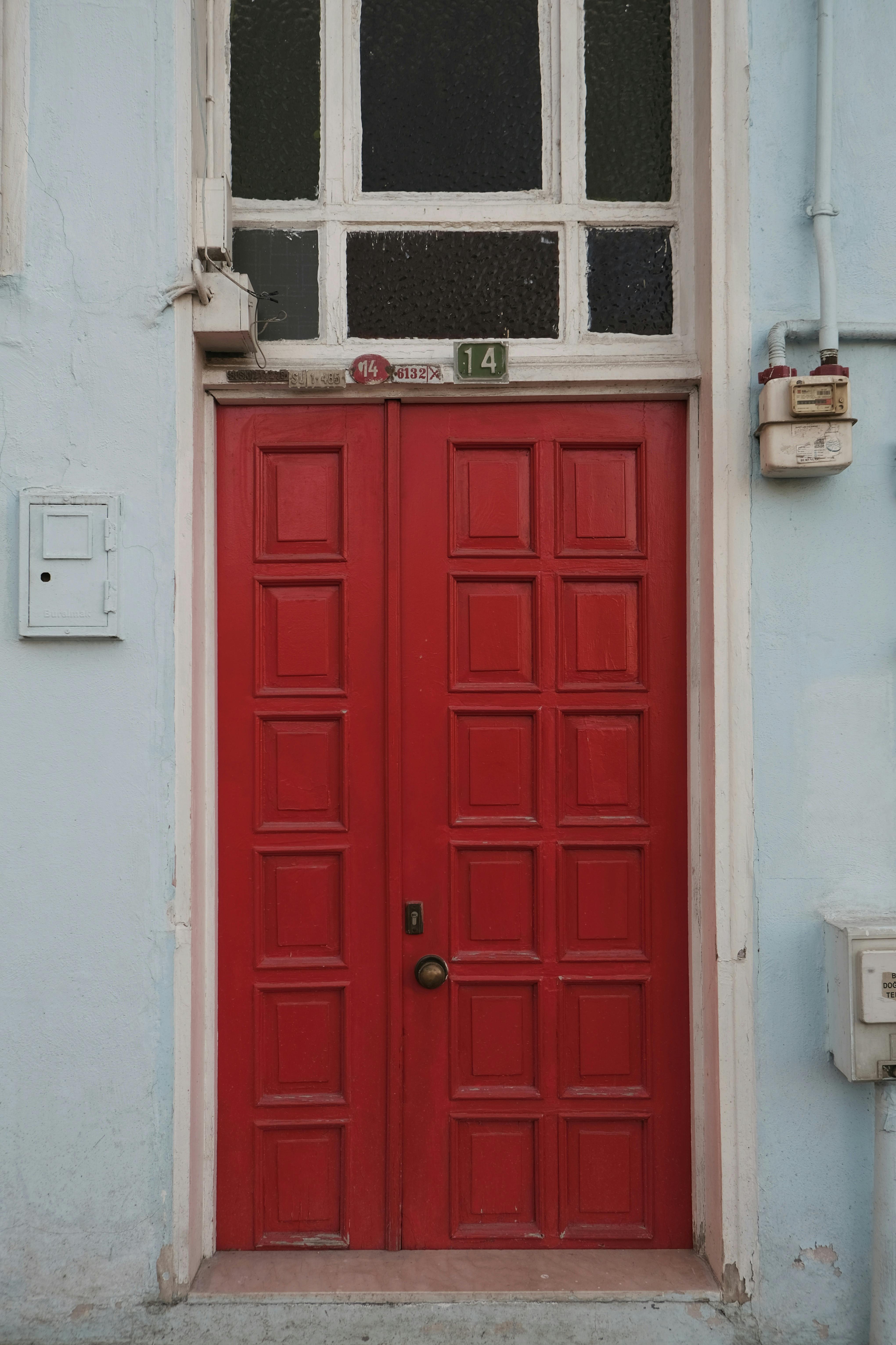 Closed Building Door · Free Stock Photo