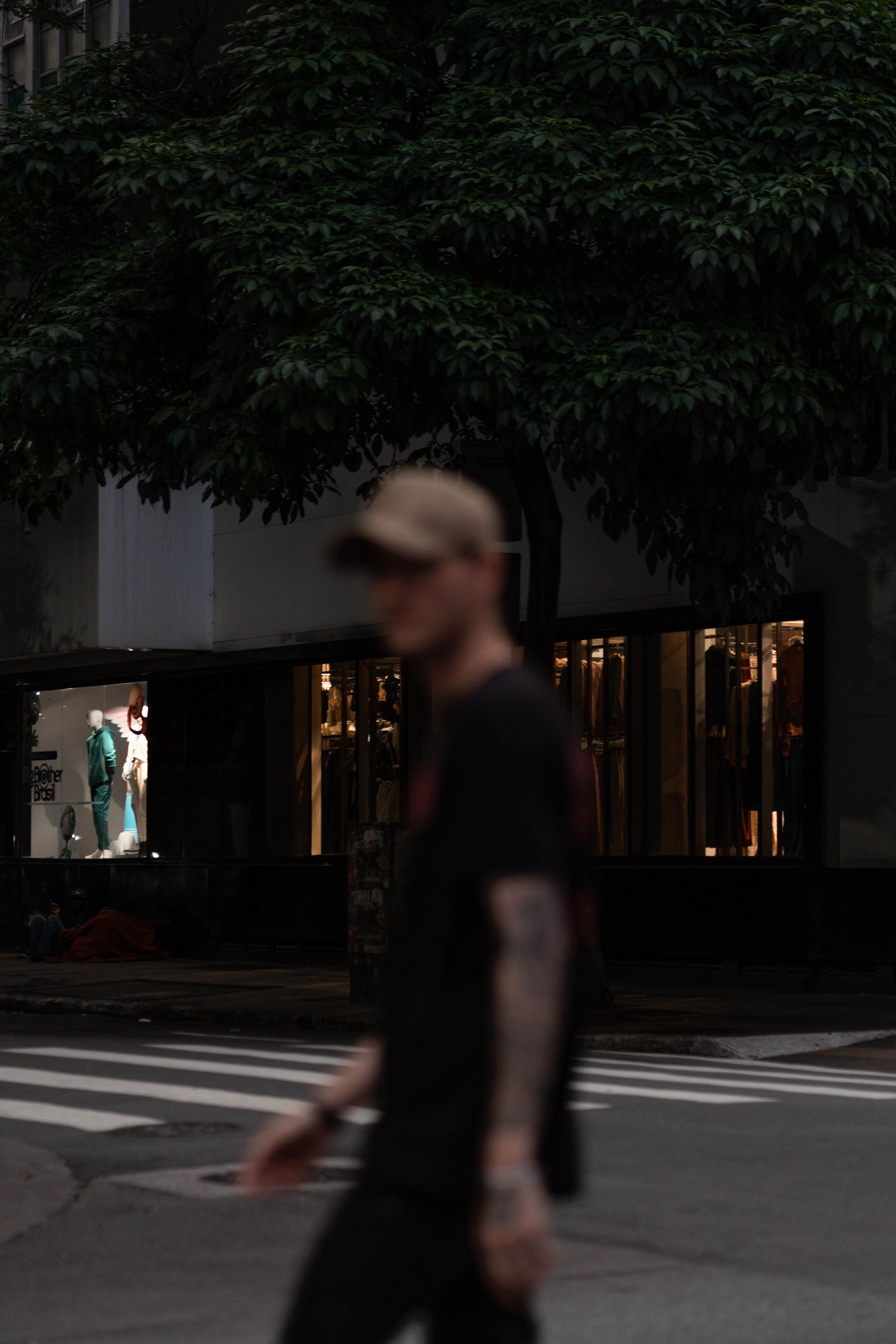Man Walking on Street · Free Stock Photo