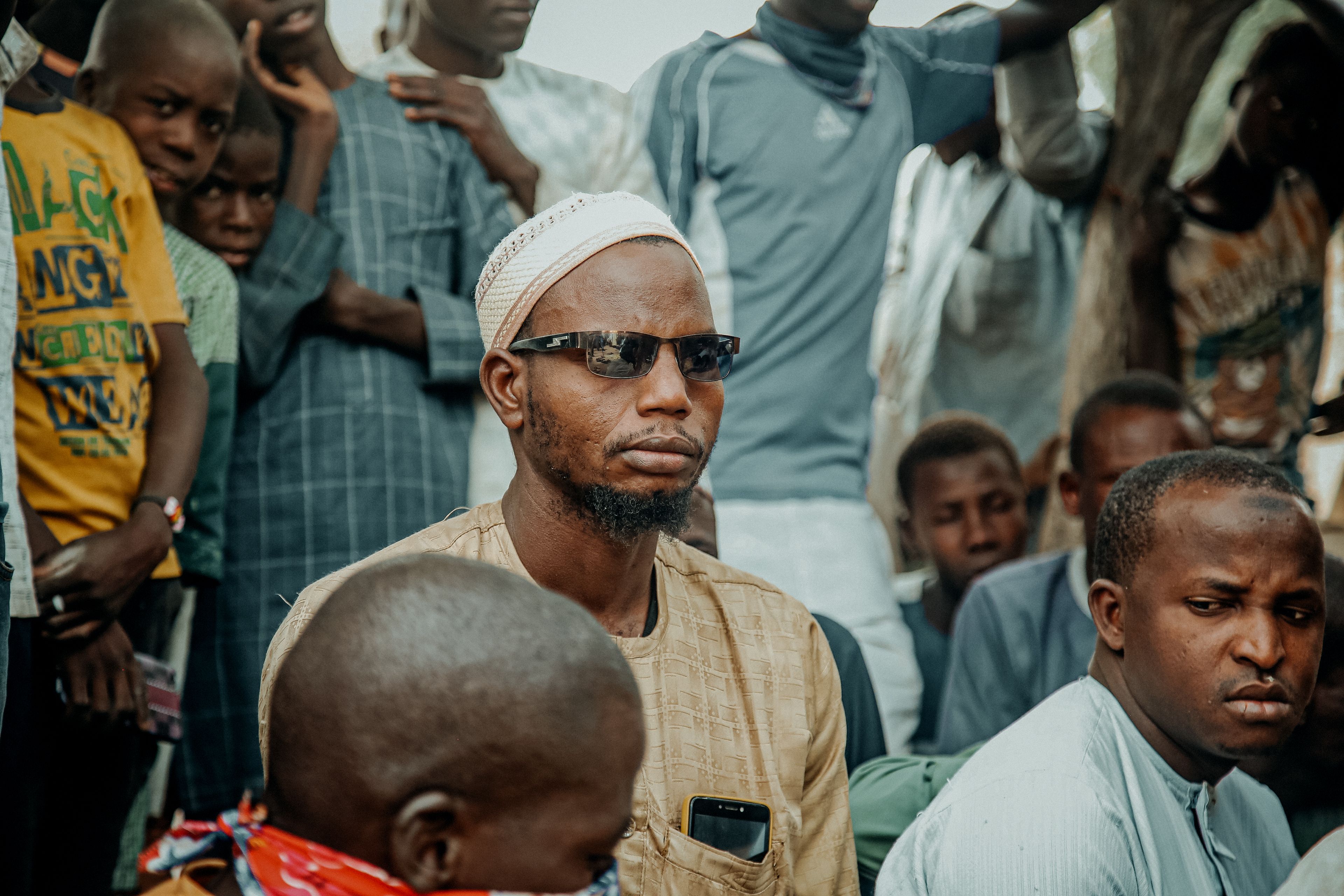 Men Faces on Gathering · Free Stock Photo