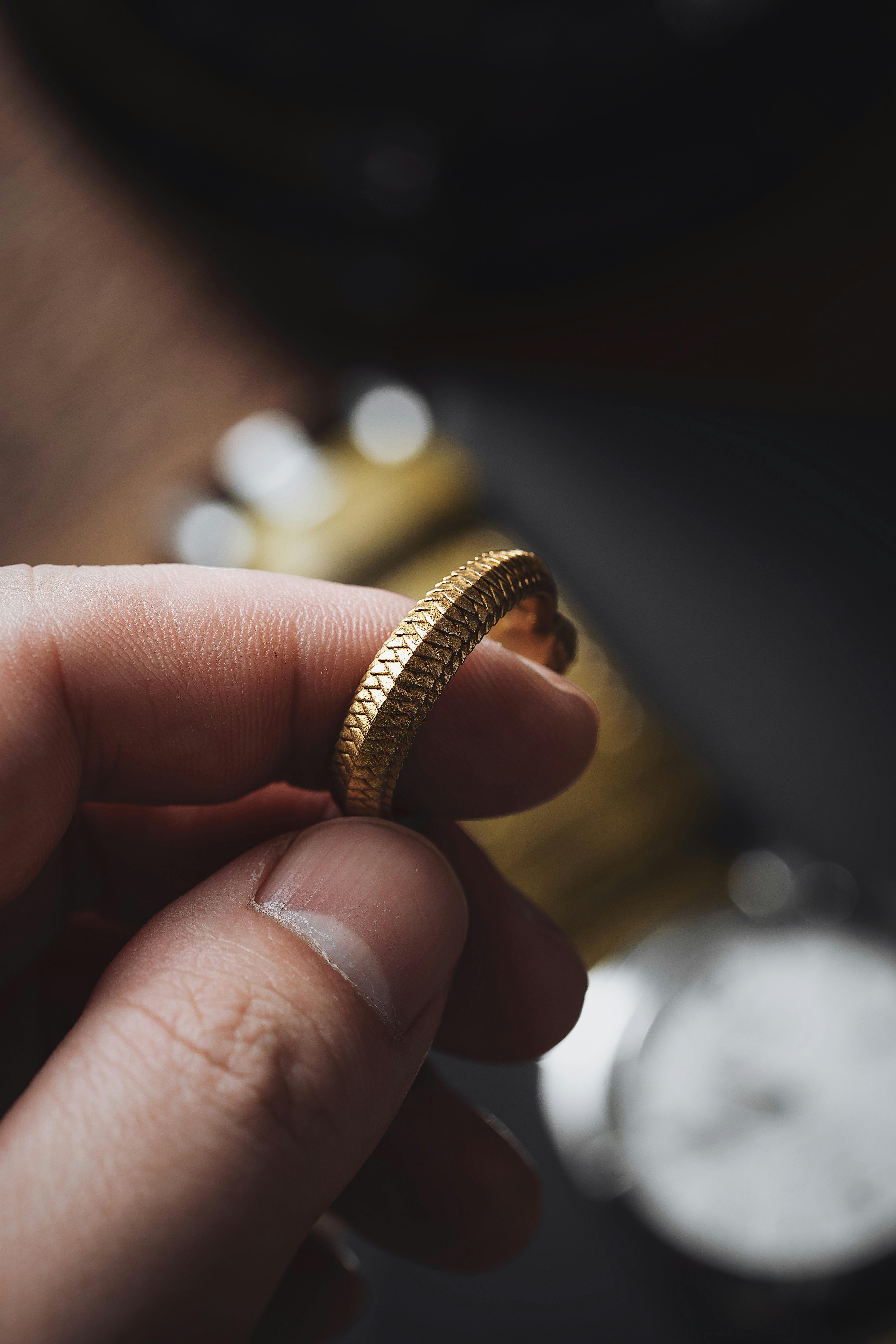 Photo of a Person Wearing Rings · Free Stock Photo
