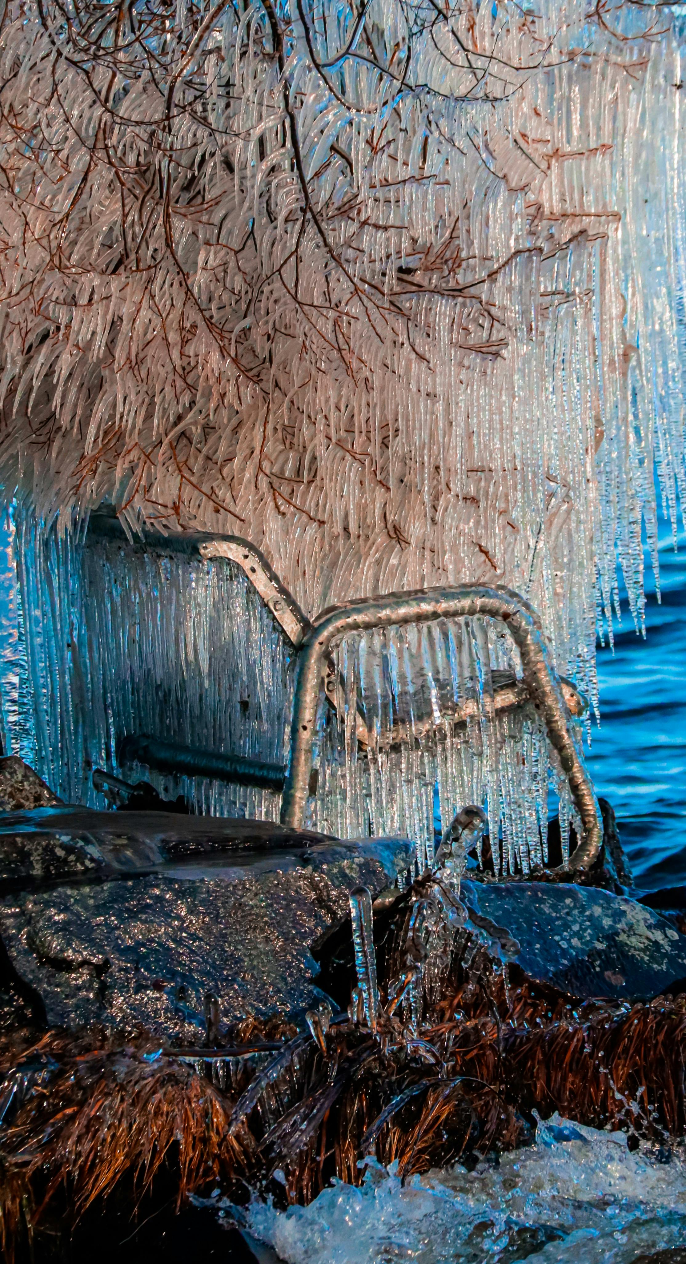 Abundance of Icicles · Free Stock Photo
