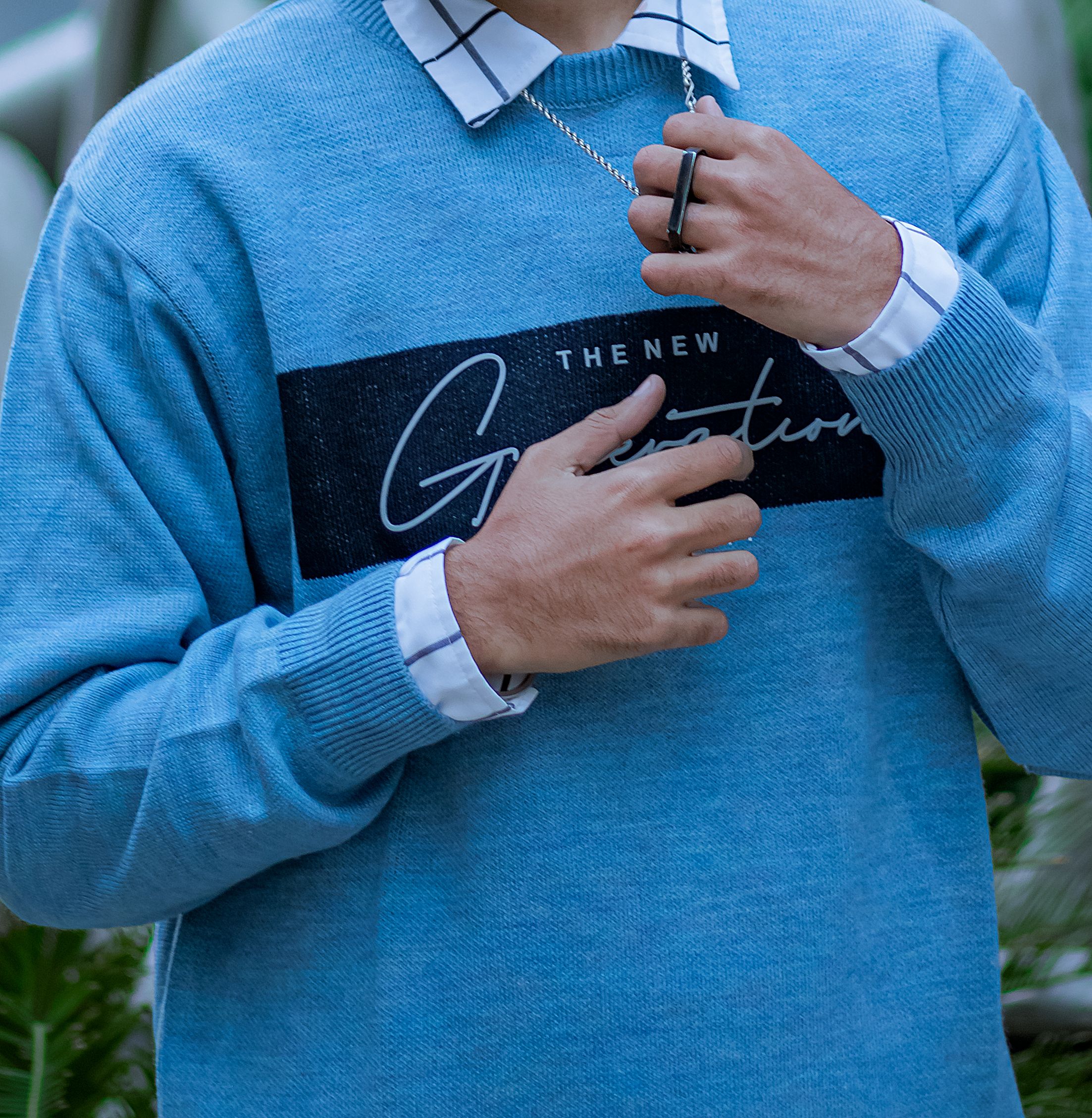 Close-up of Stylish Man in Sweatshirt · Free Stock Photo