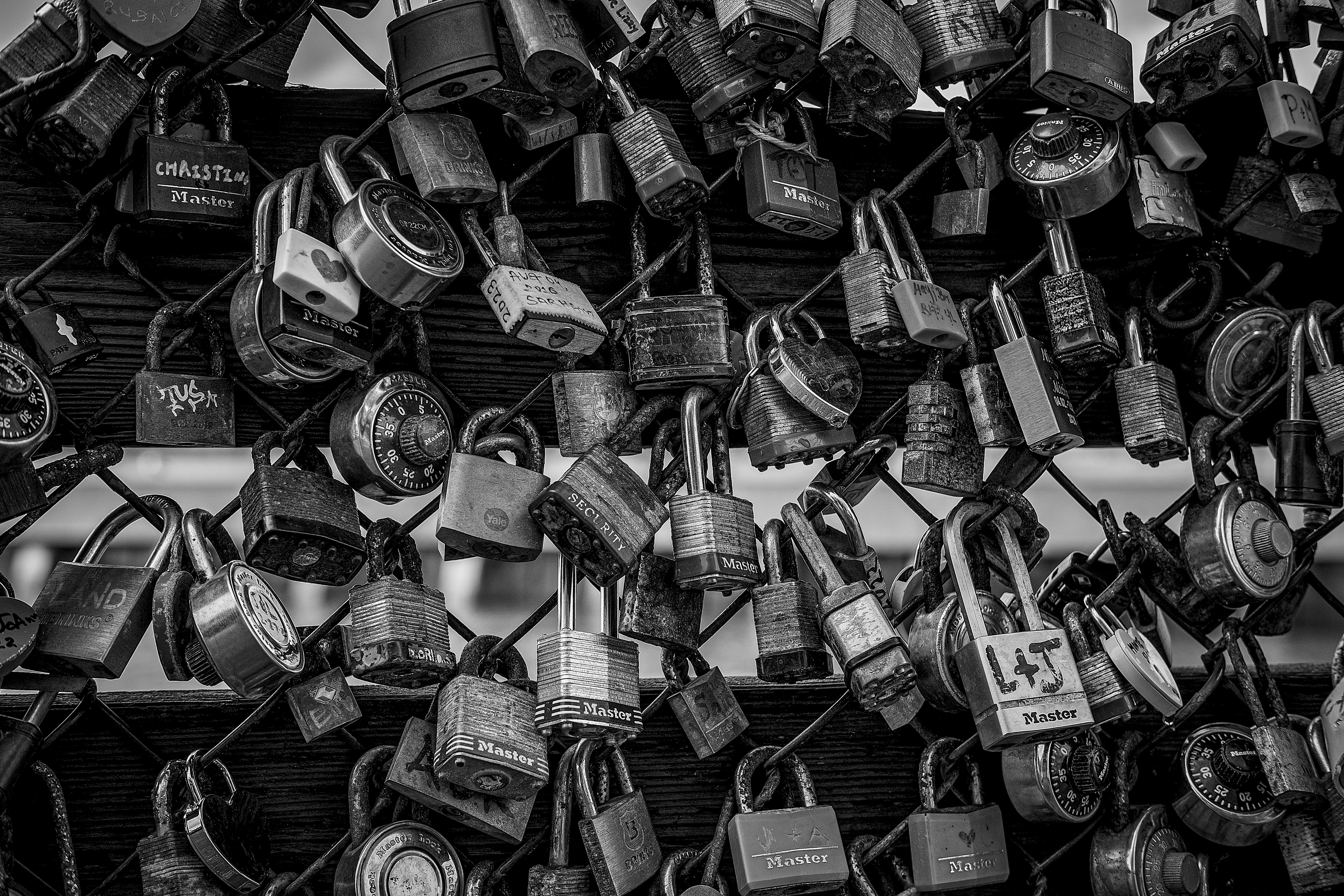 Padlock Fence · Free Stock Photo