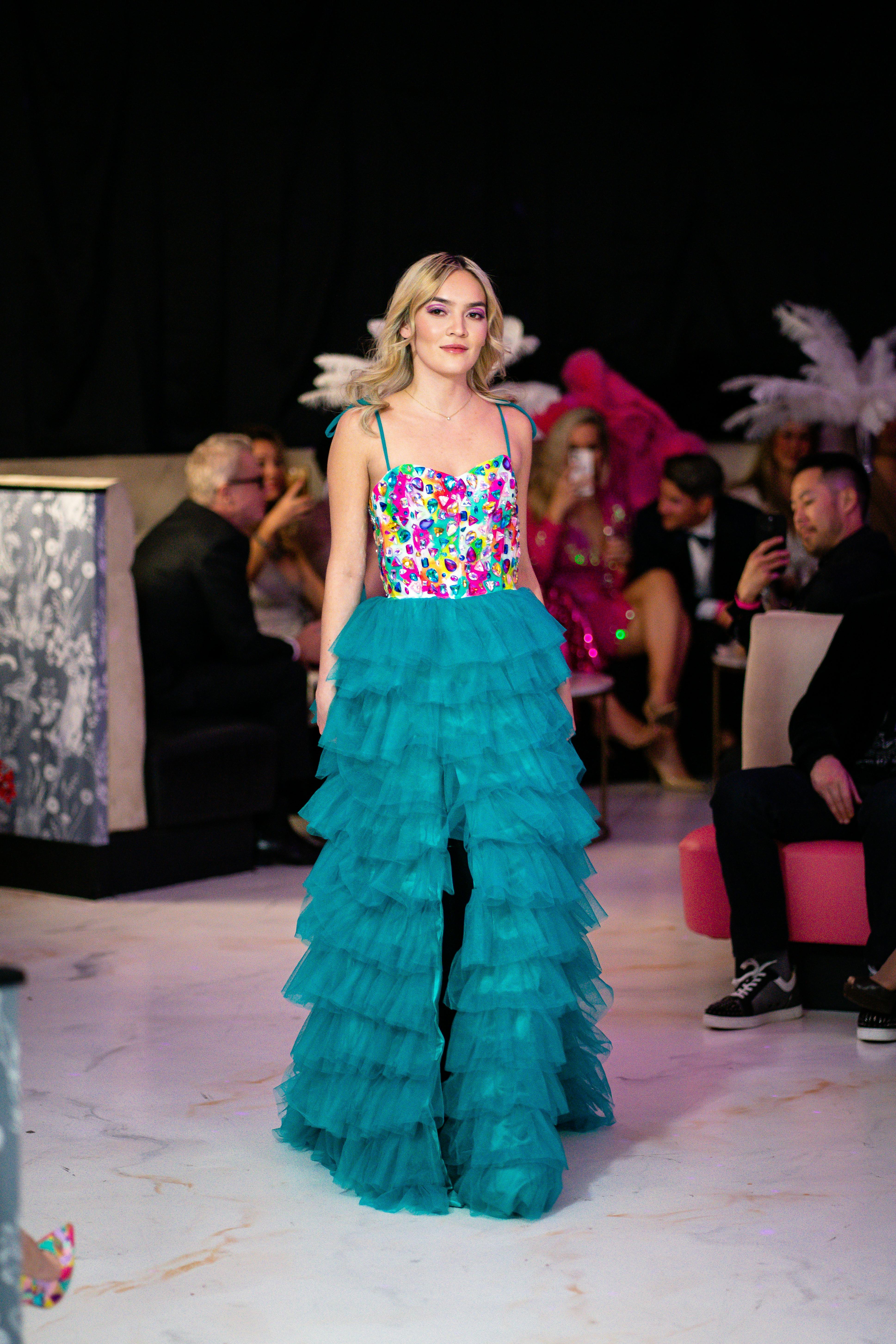 Photo of Runway Model Modelling a Black Outfit · Free Stock Photo