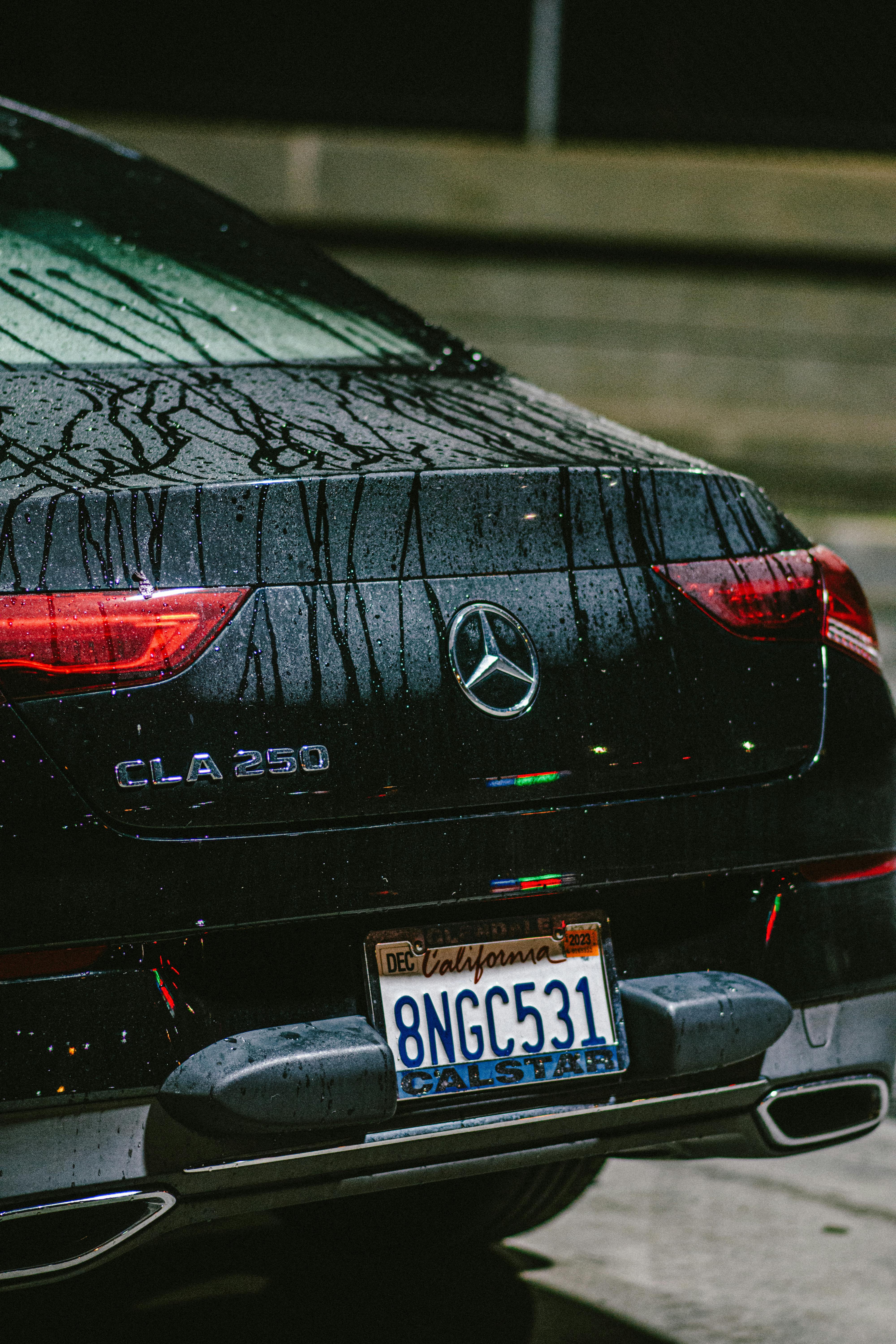 Back of a New Mercedes AMG · Free Stock Photo