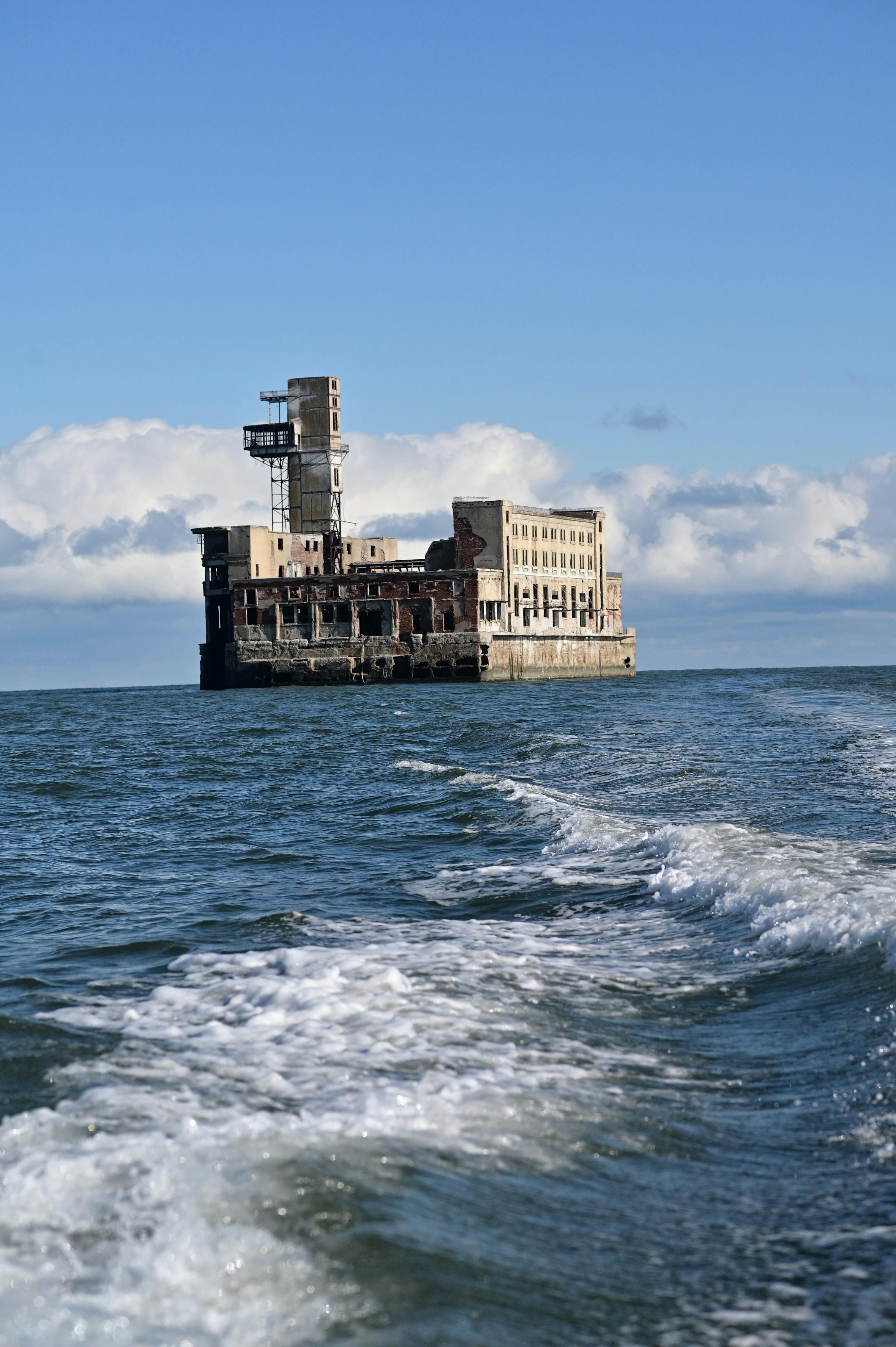 Stone Fort in Sea · Free Stock Photo
