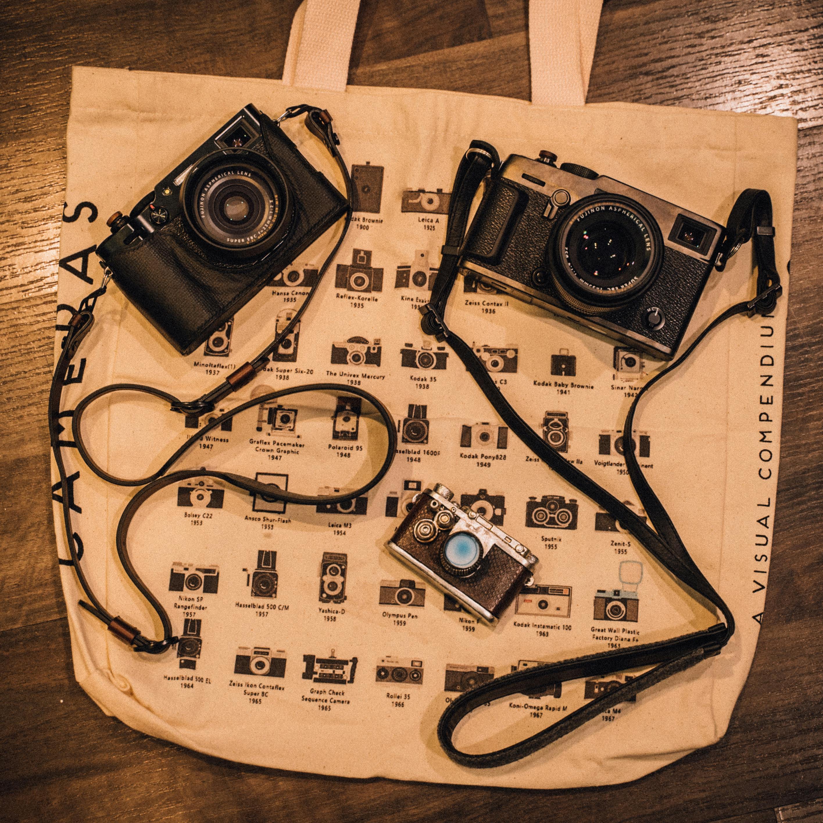 Collection of Retro Cameras · Free Stock Photo