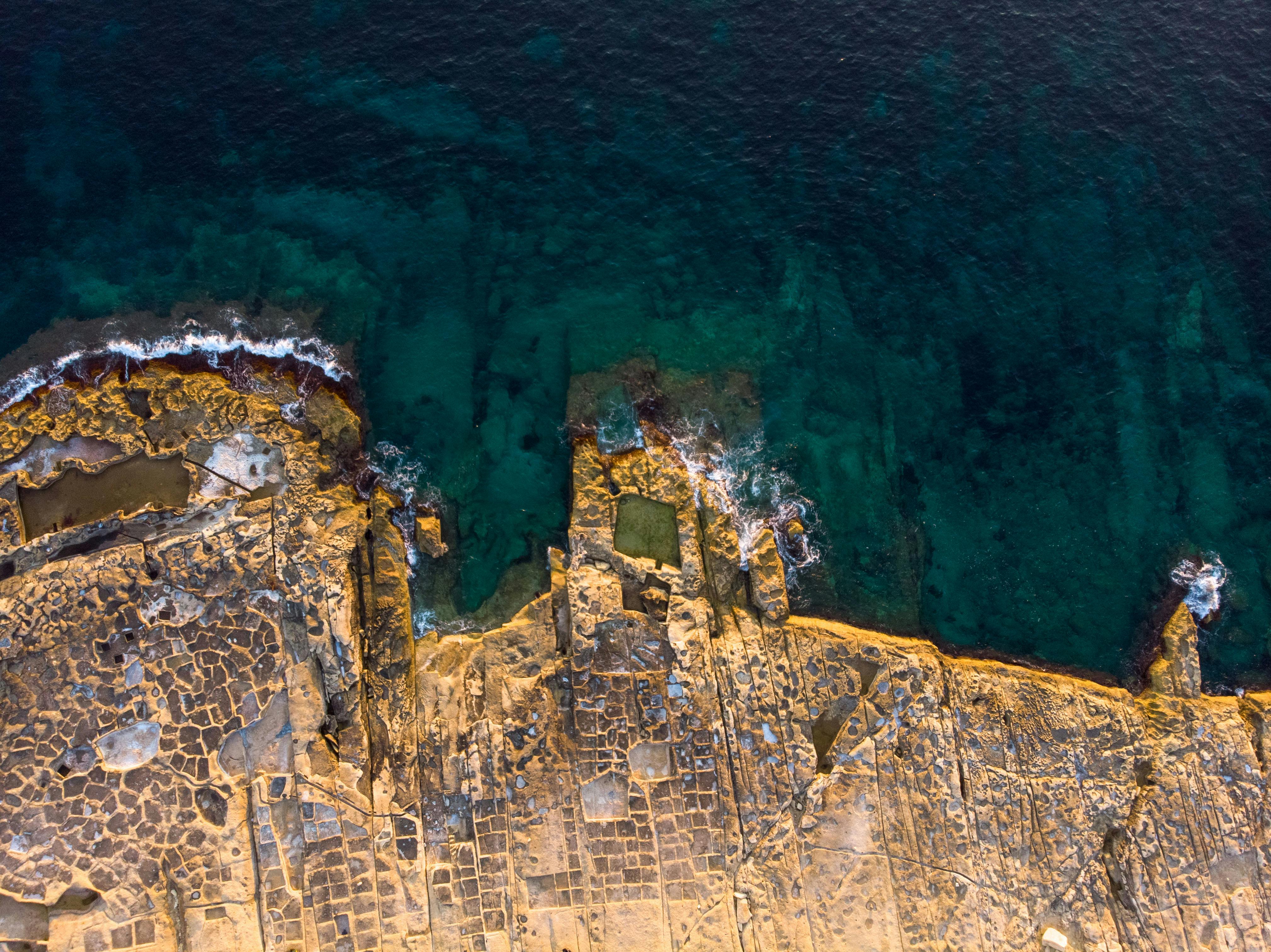 Inland Sea, a Lagoon of Seawater on the Island of Gozo, Malta · Free ...