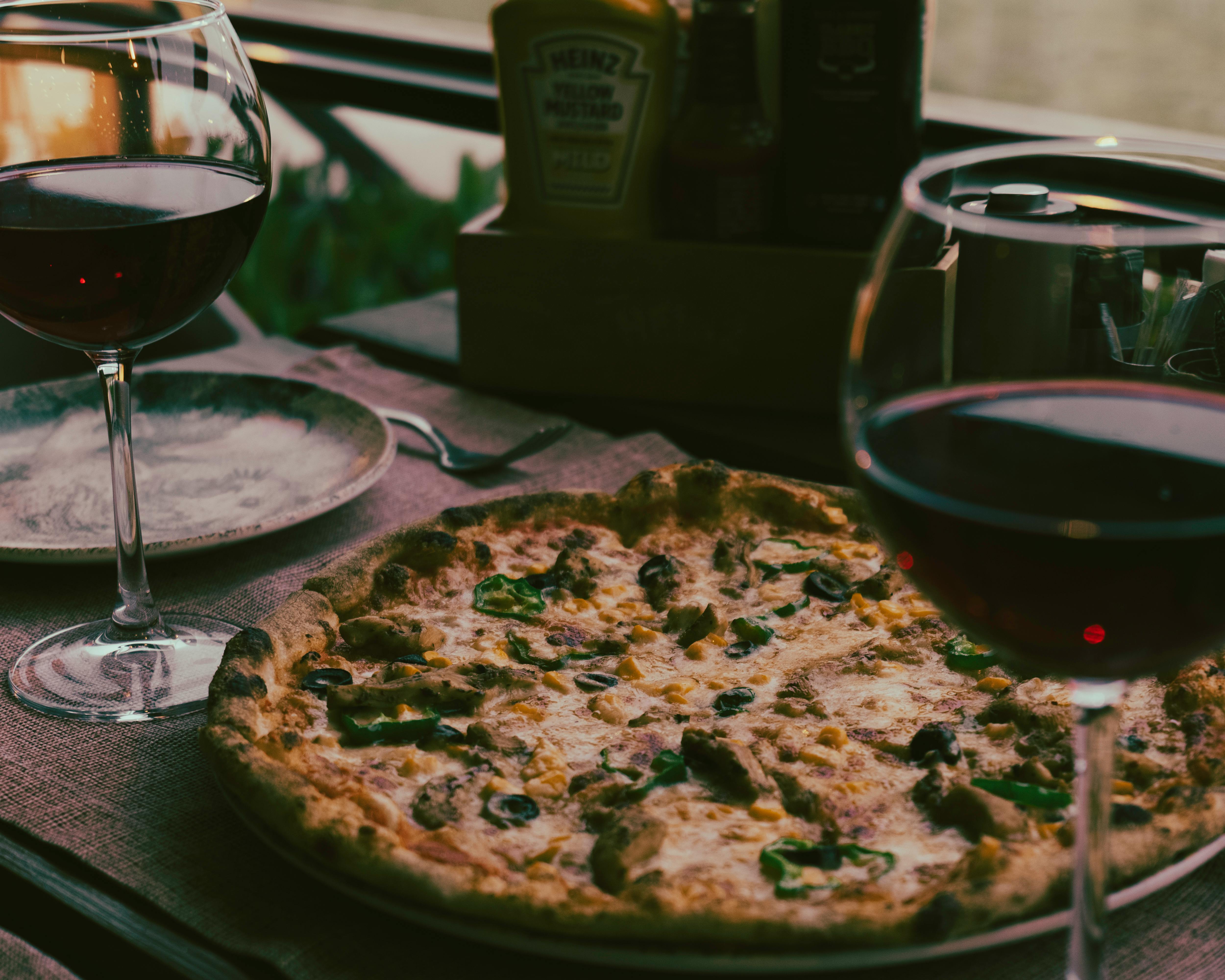 Pizza And Wine Photos, Download The BEST Free Pizza And Wine Stock ...