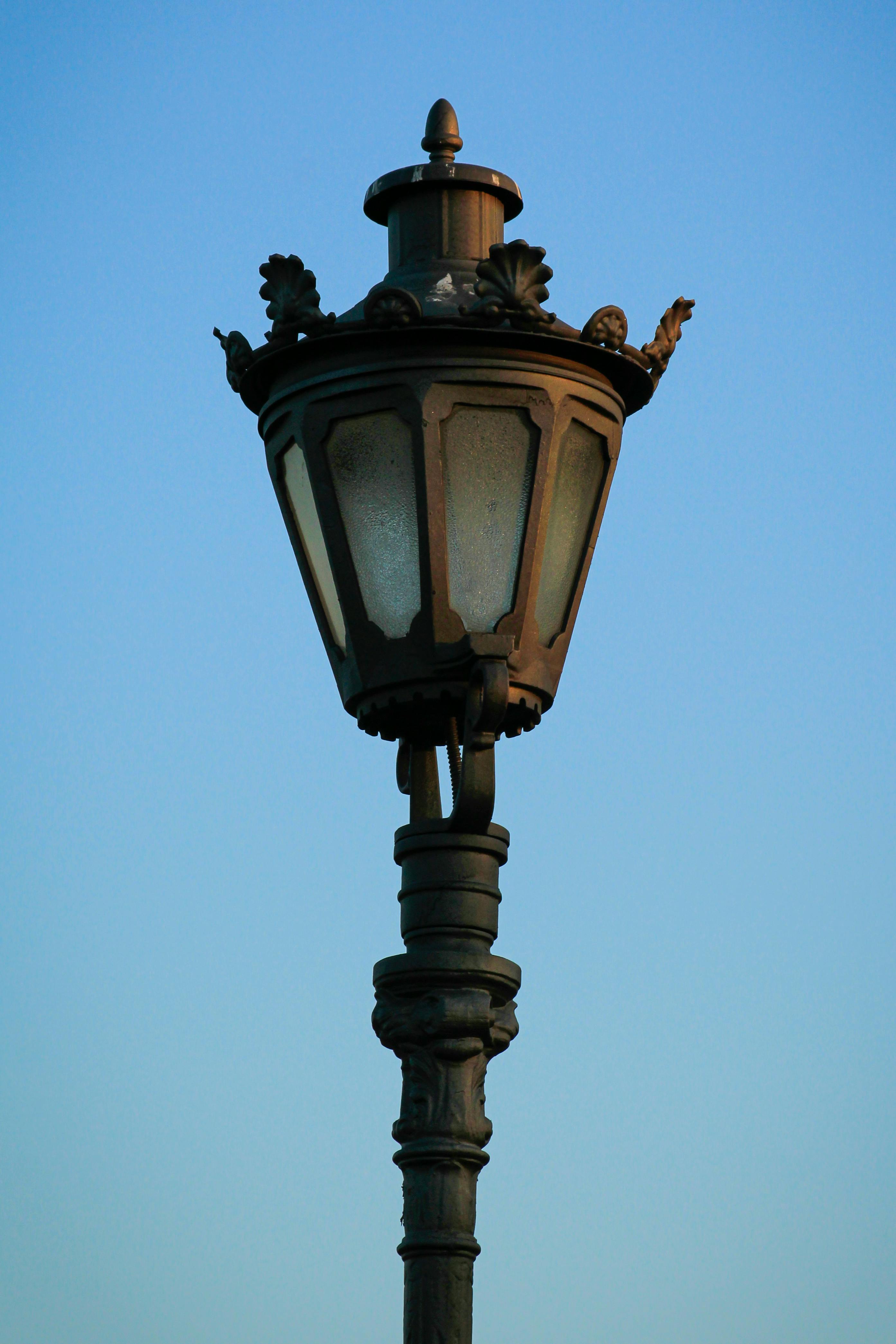 Close up of Vintage Street Lamp · Free Stock Photo