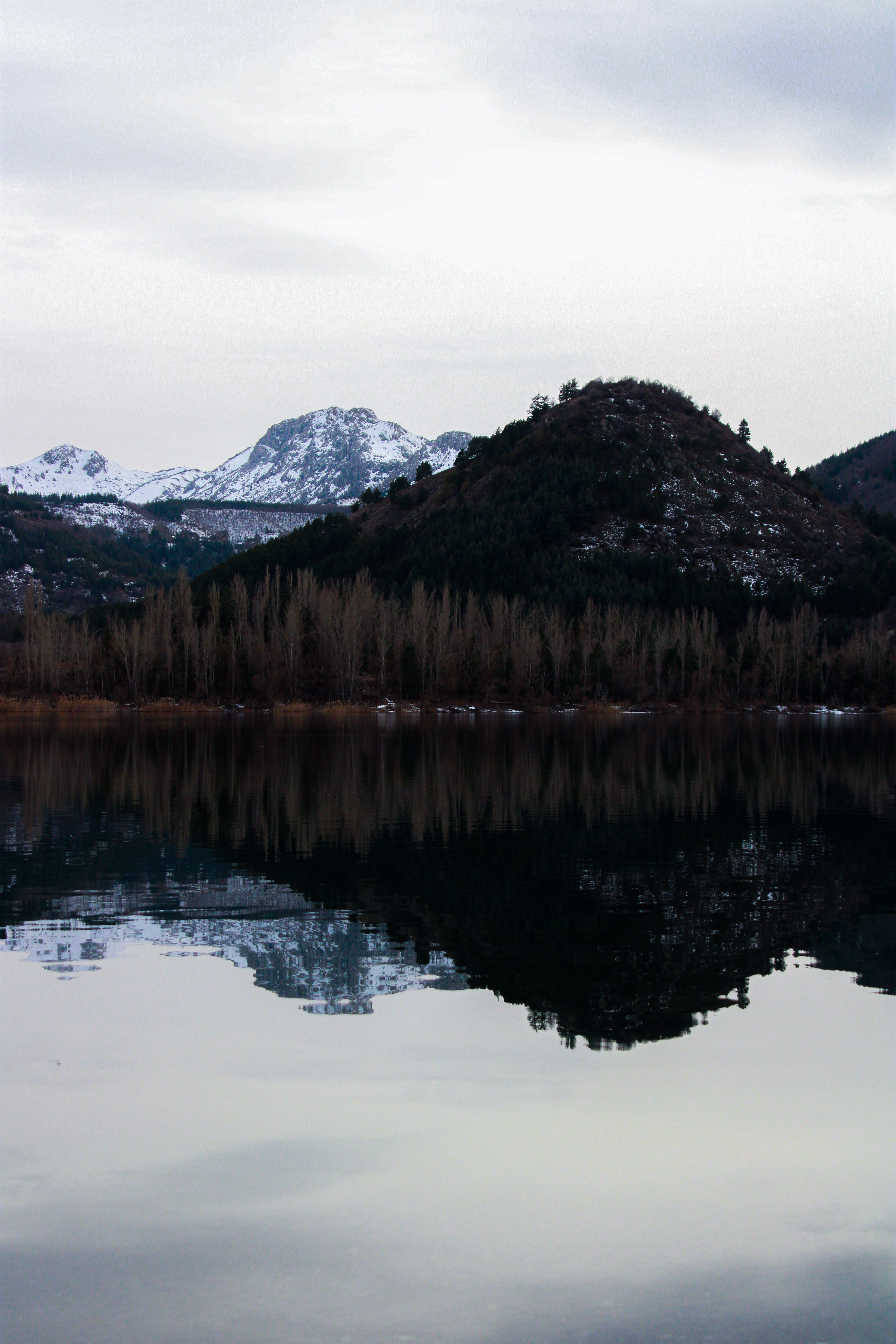 Landscape with Mountain Lake · Free Stock Photo