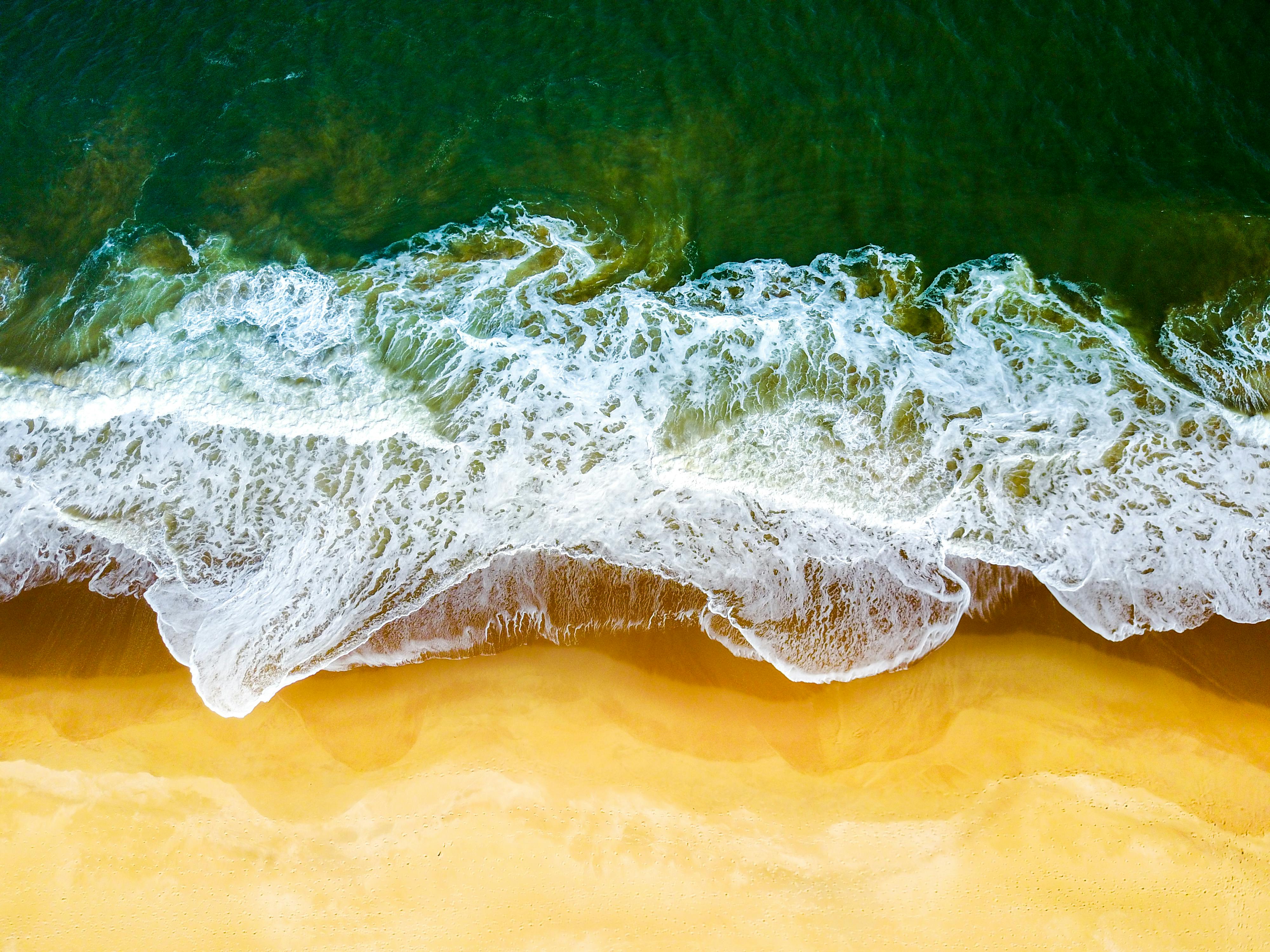 Bird's Eye View of Sea Water · Free Stock Photo