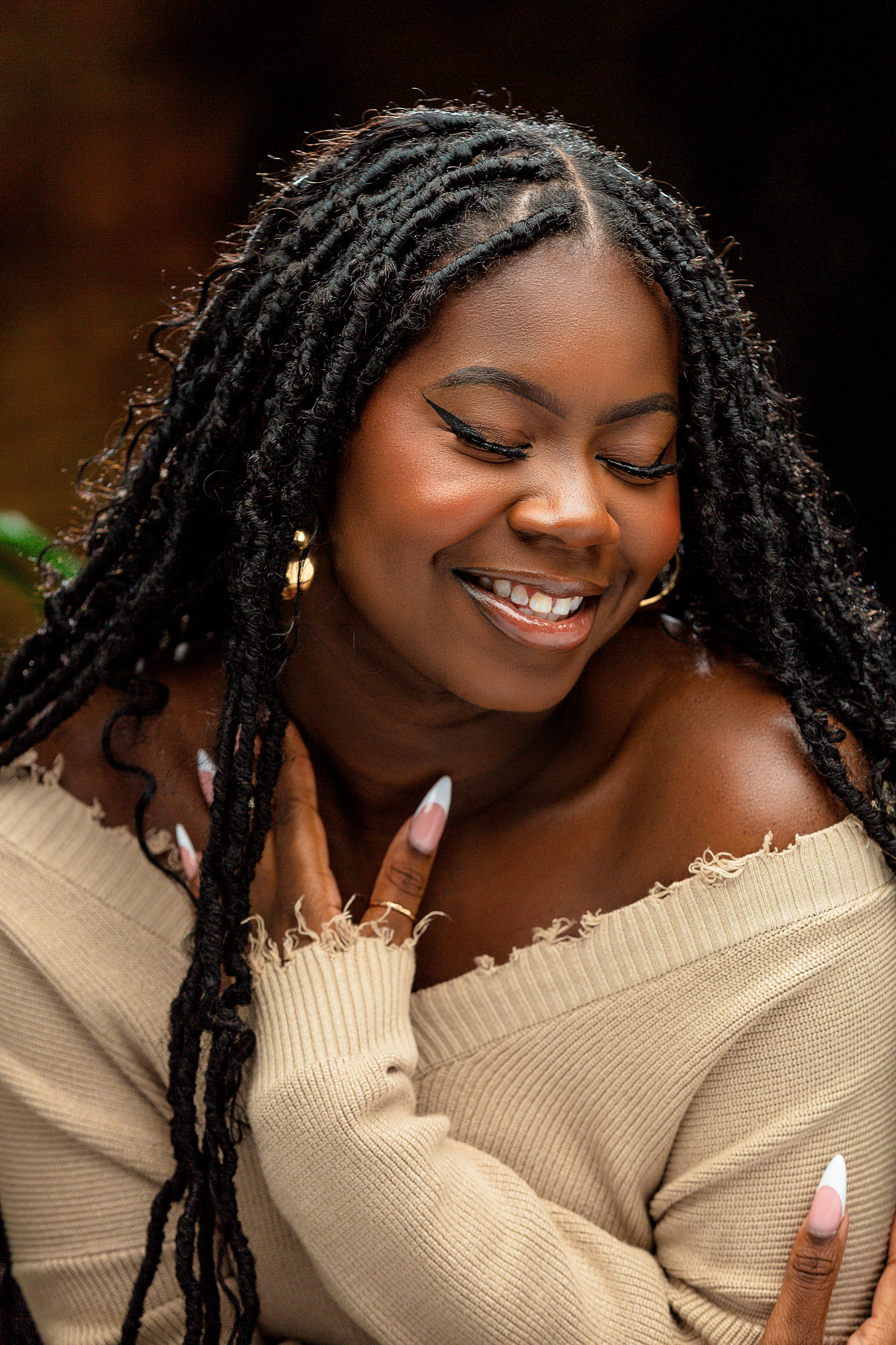 Smiling Woman Portrait · Free Stock Photo