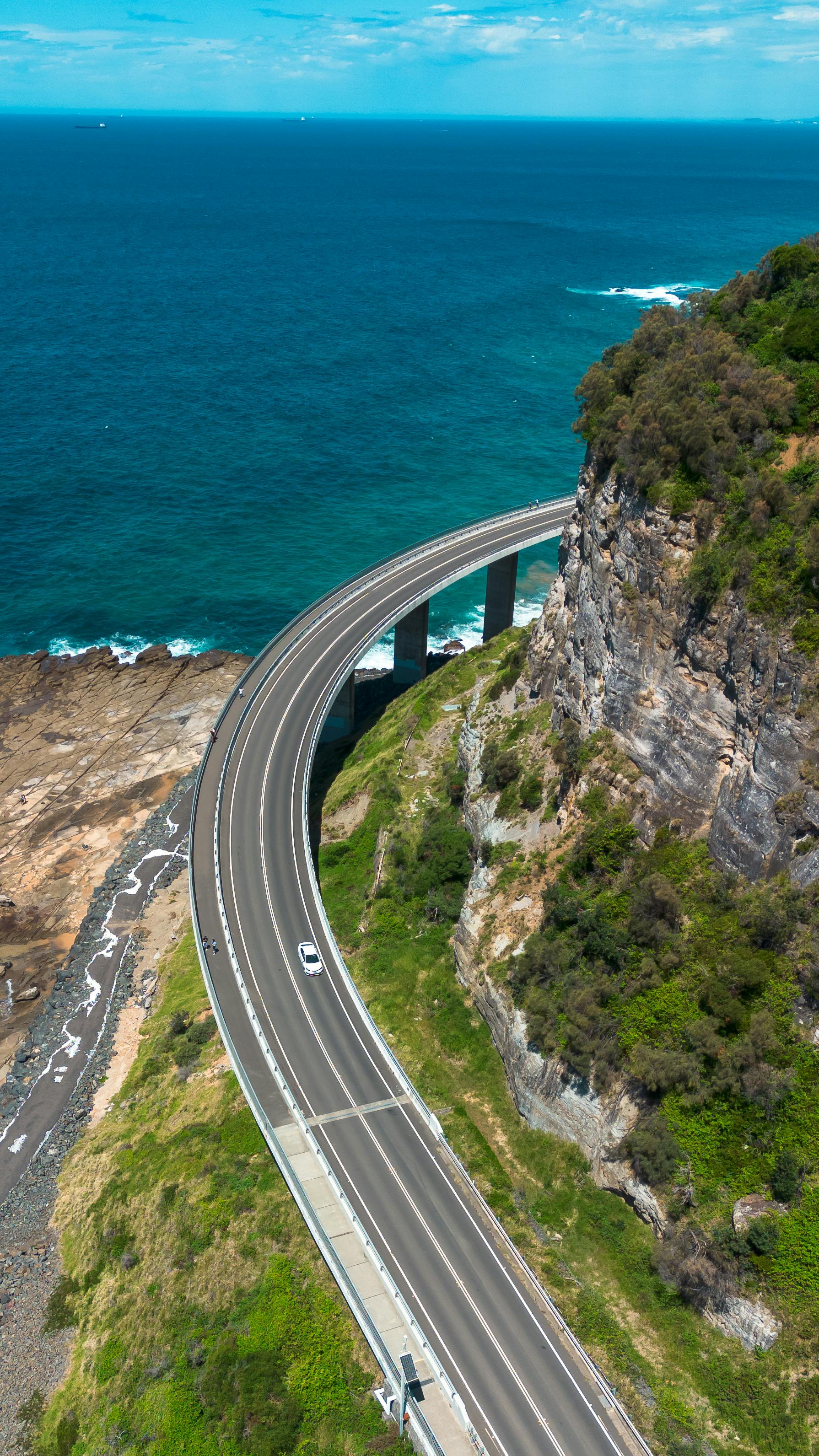 Aerial Photography of a Highway and an Overpass · Free Stock Photo