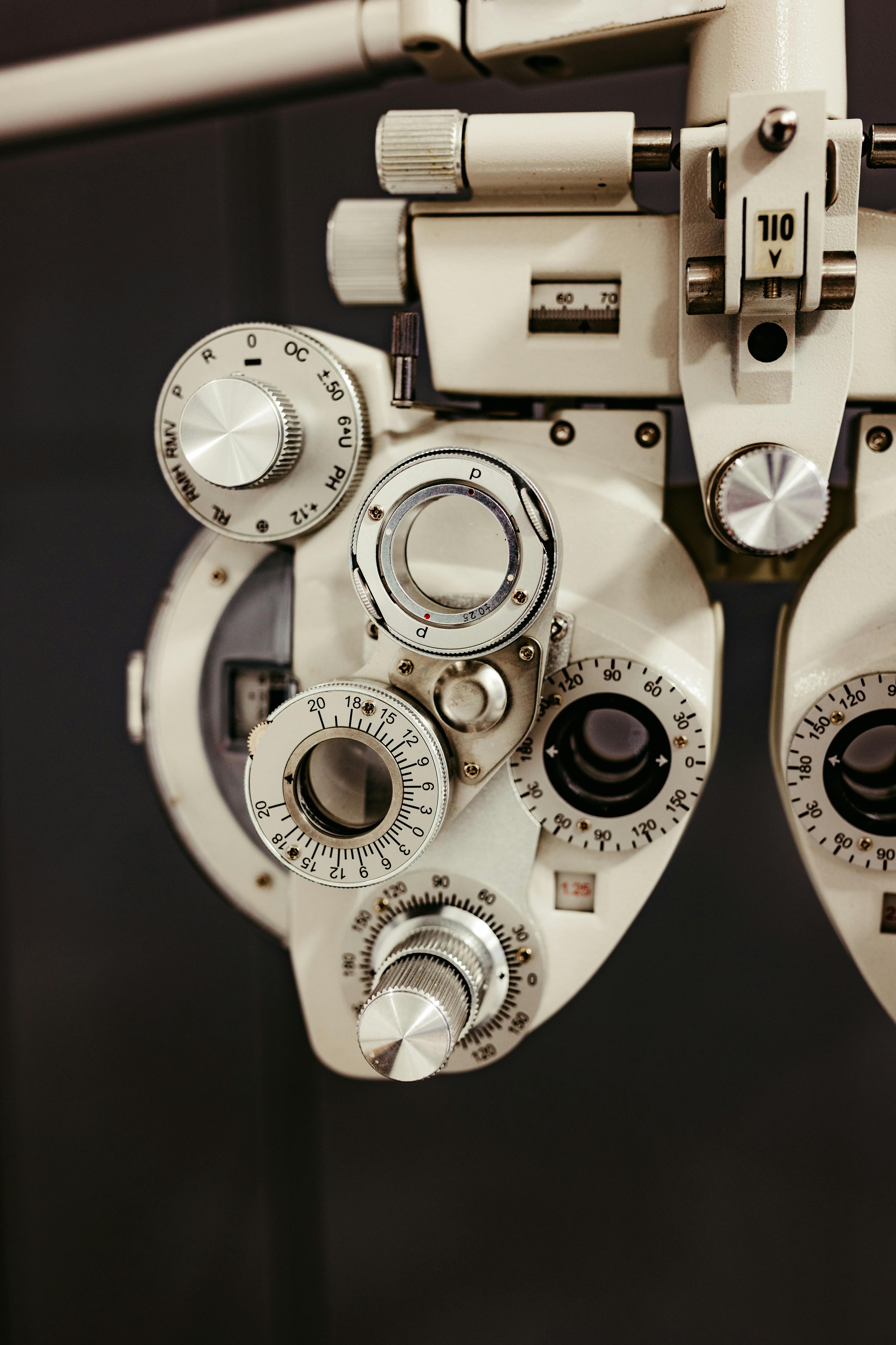 Close up of a Phoropter · Free Stock Photo