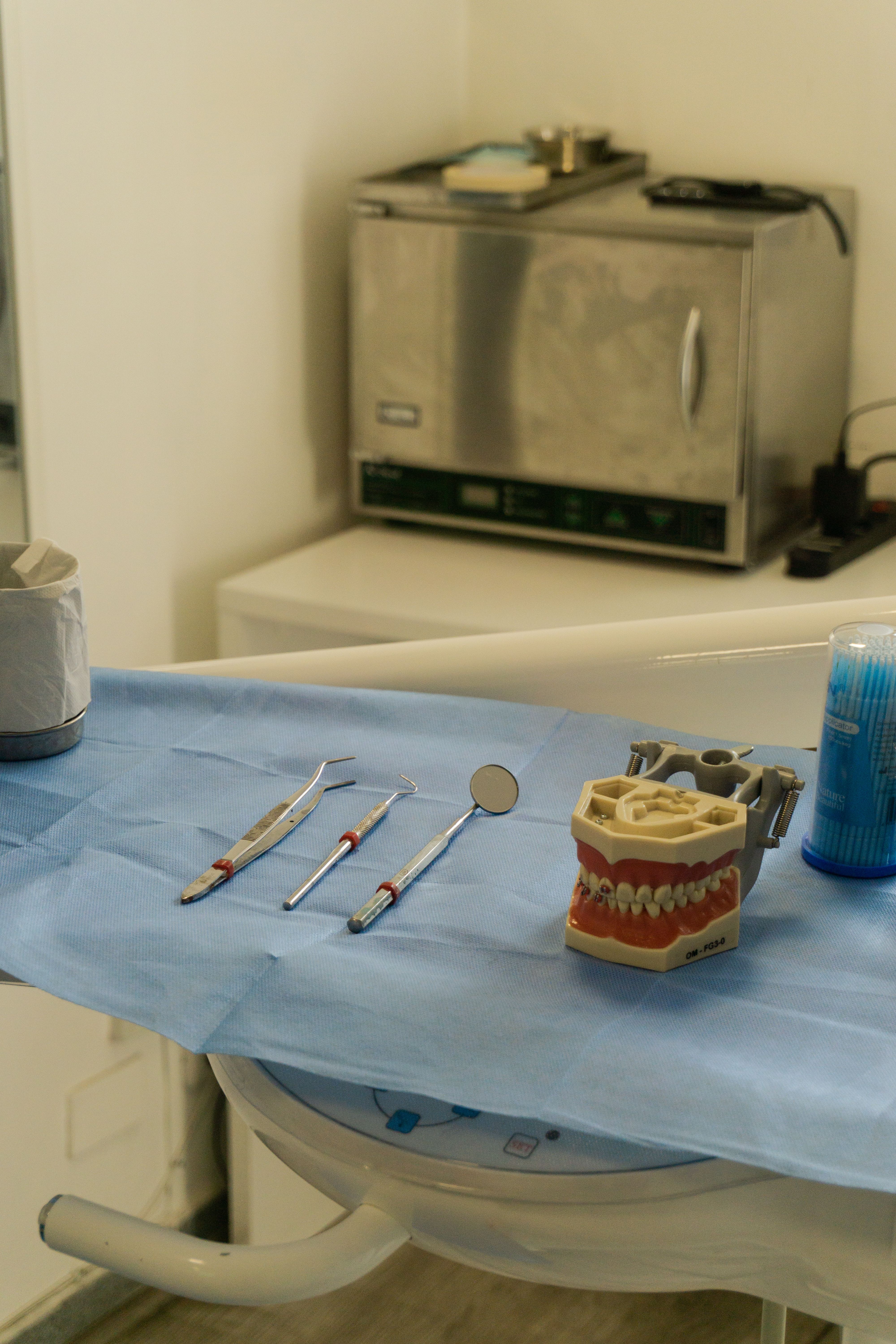 Dental Instruments on a Table in a Dental Clinic · Free Stock Photo