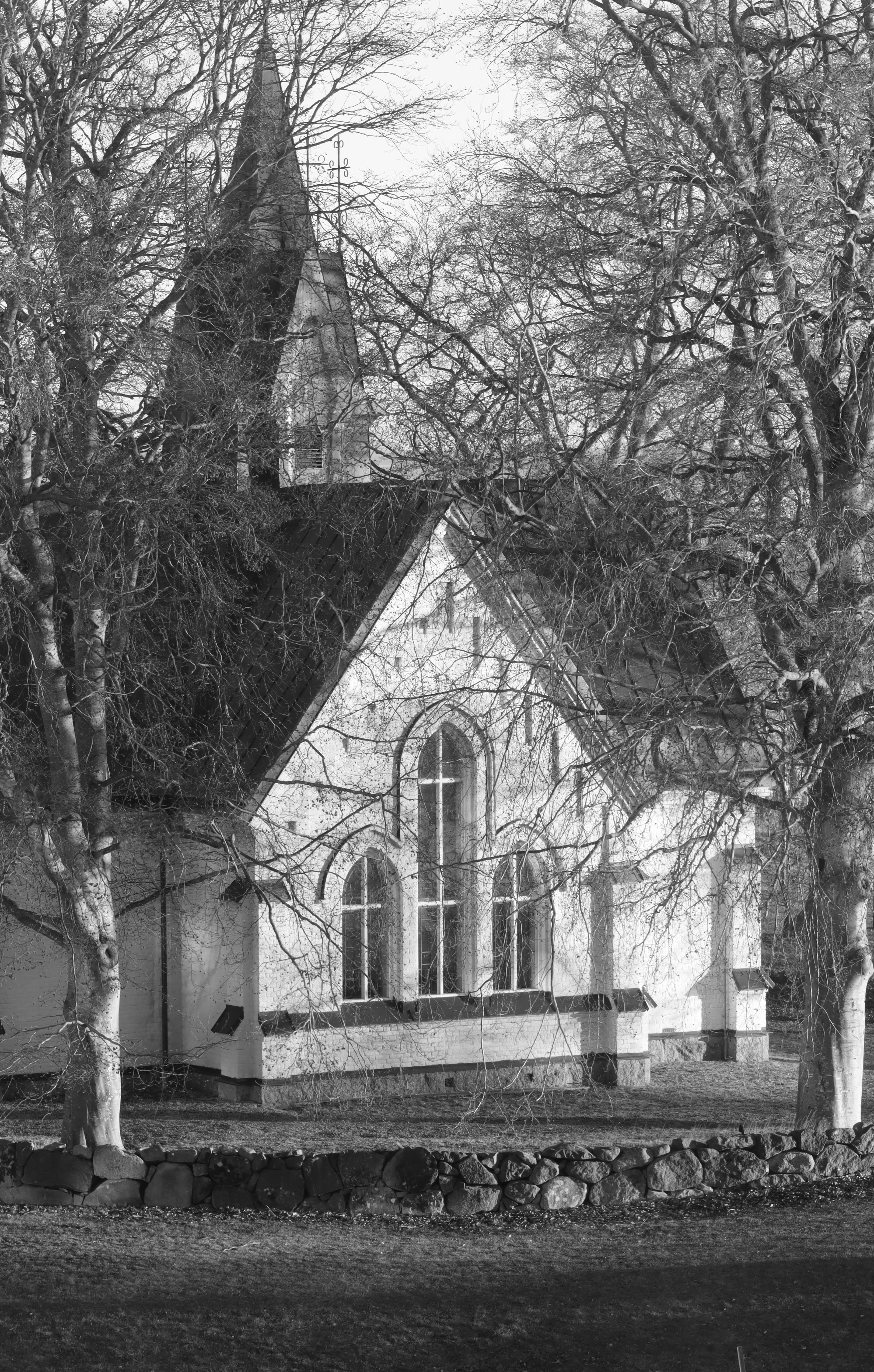 Small Church Surrounded by Trees · Free Stock Photo