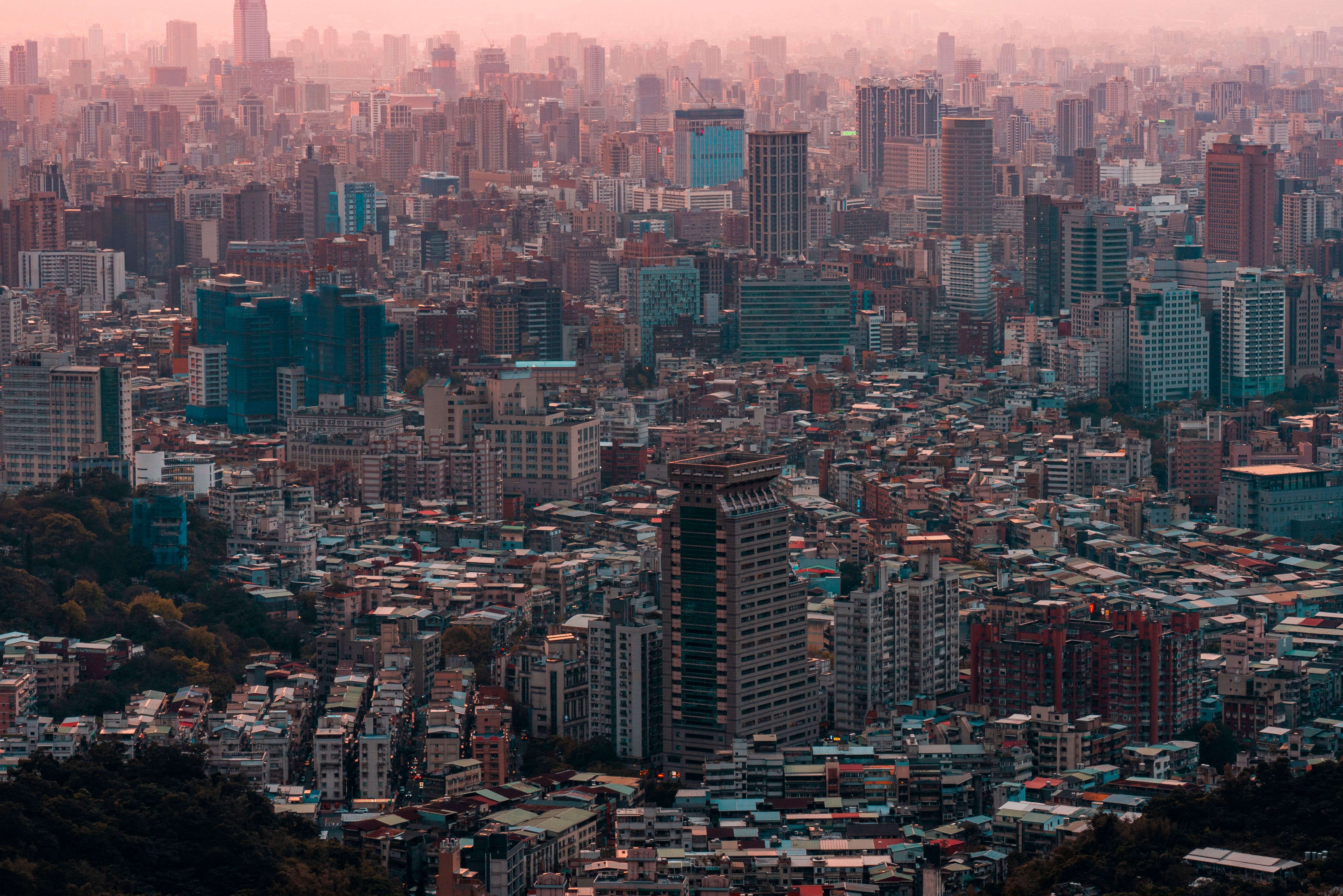 Drone Shot of City · Free Stock Photo