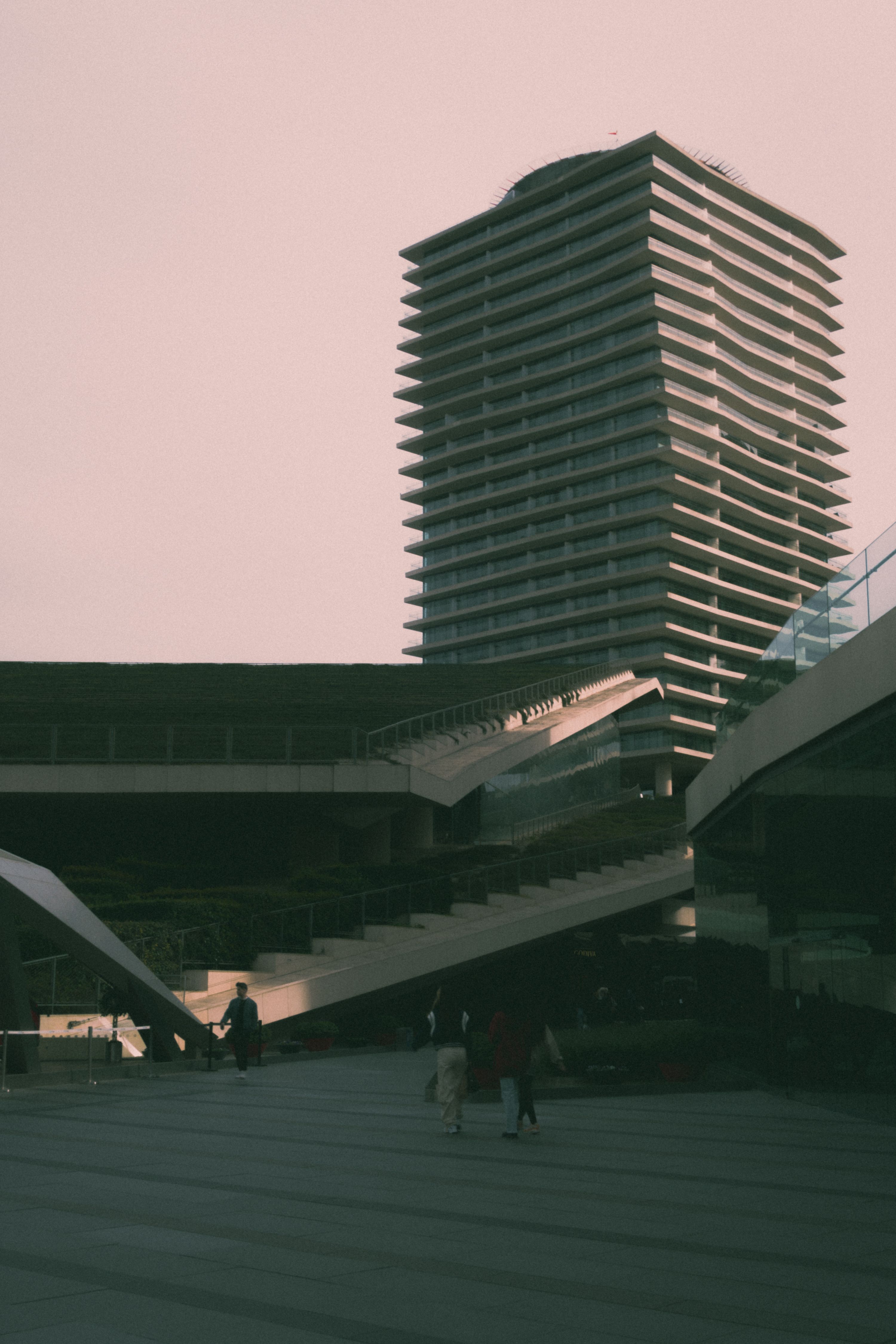 People Walking on Square in City · Free Stock Photo