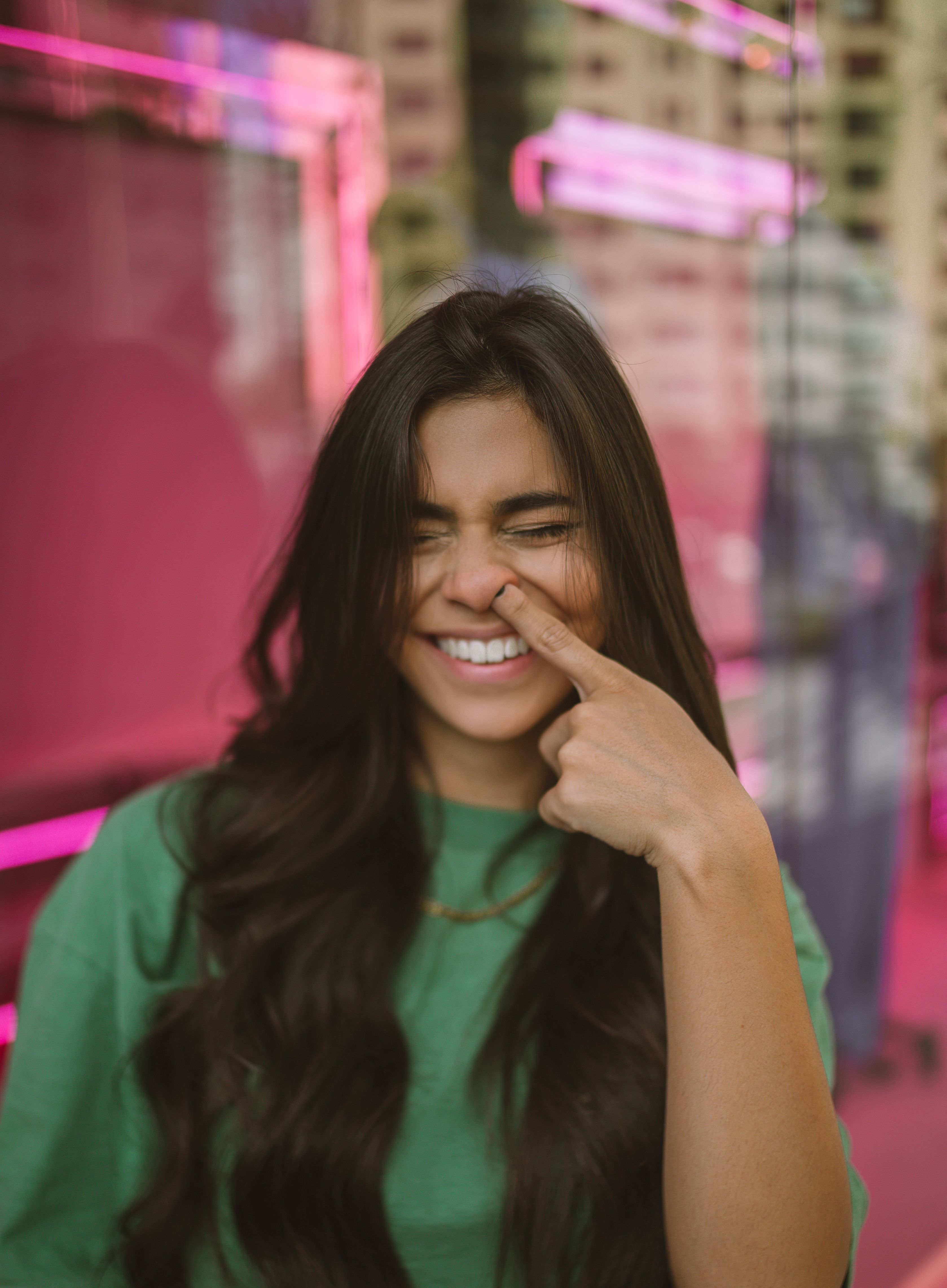 Smiling Woman in Short Hair with a Beautiful Smile · Free Stock Photo