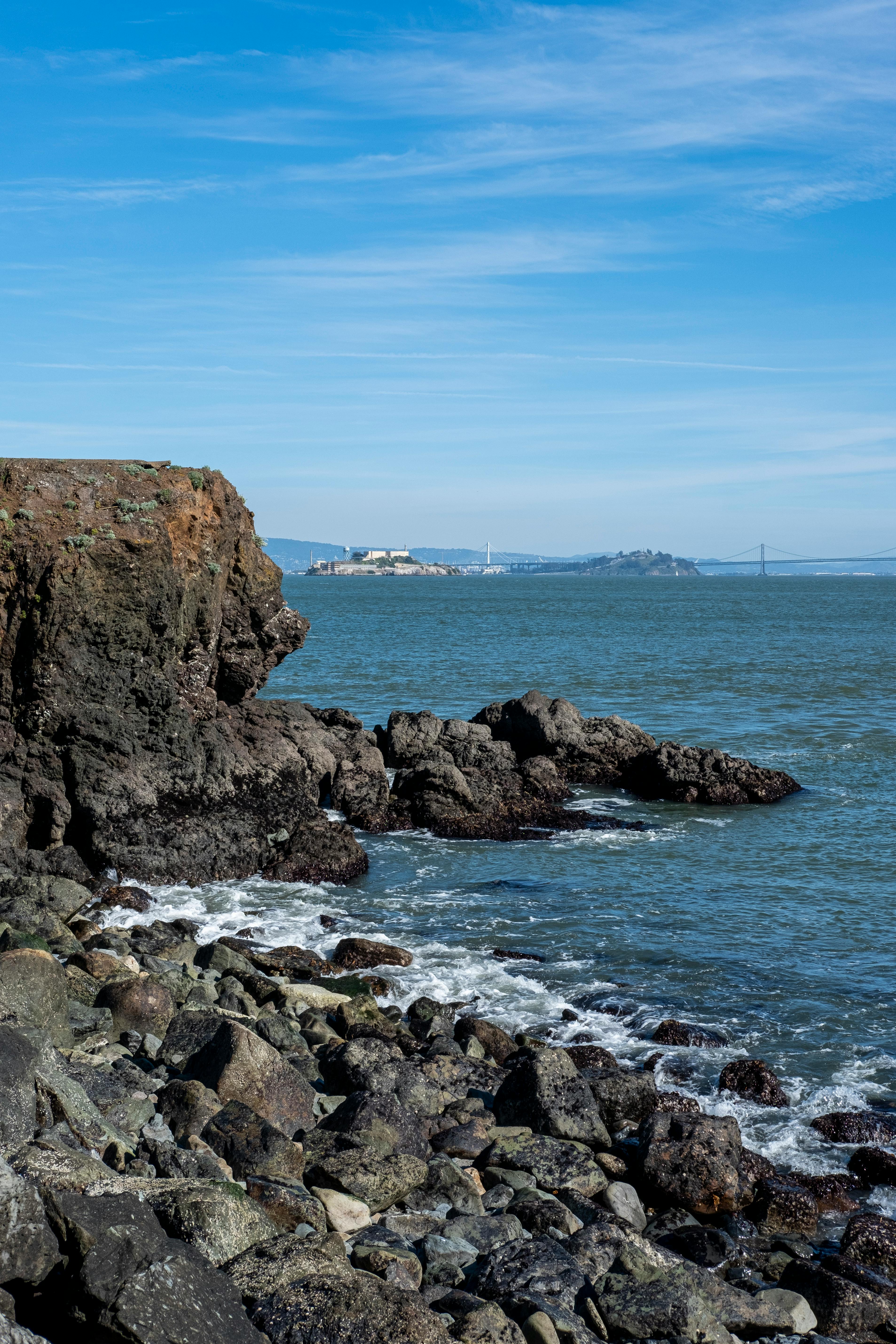 Rocks on Seashore · Free Stock Photo