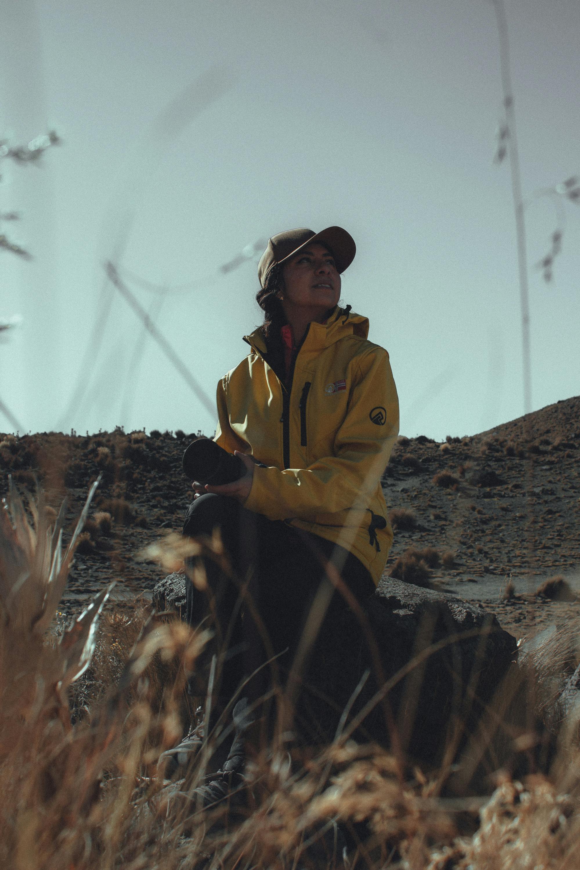 Woman in Jacket and Cap · Free Stock Photo